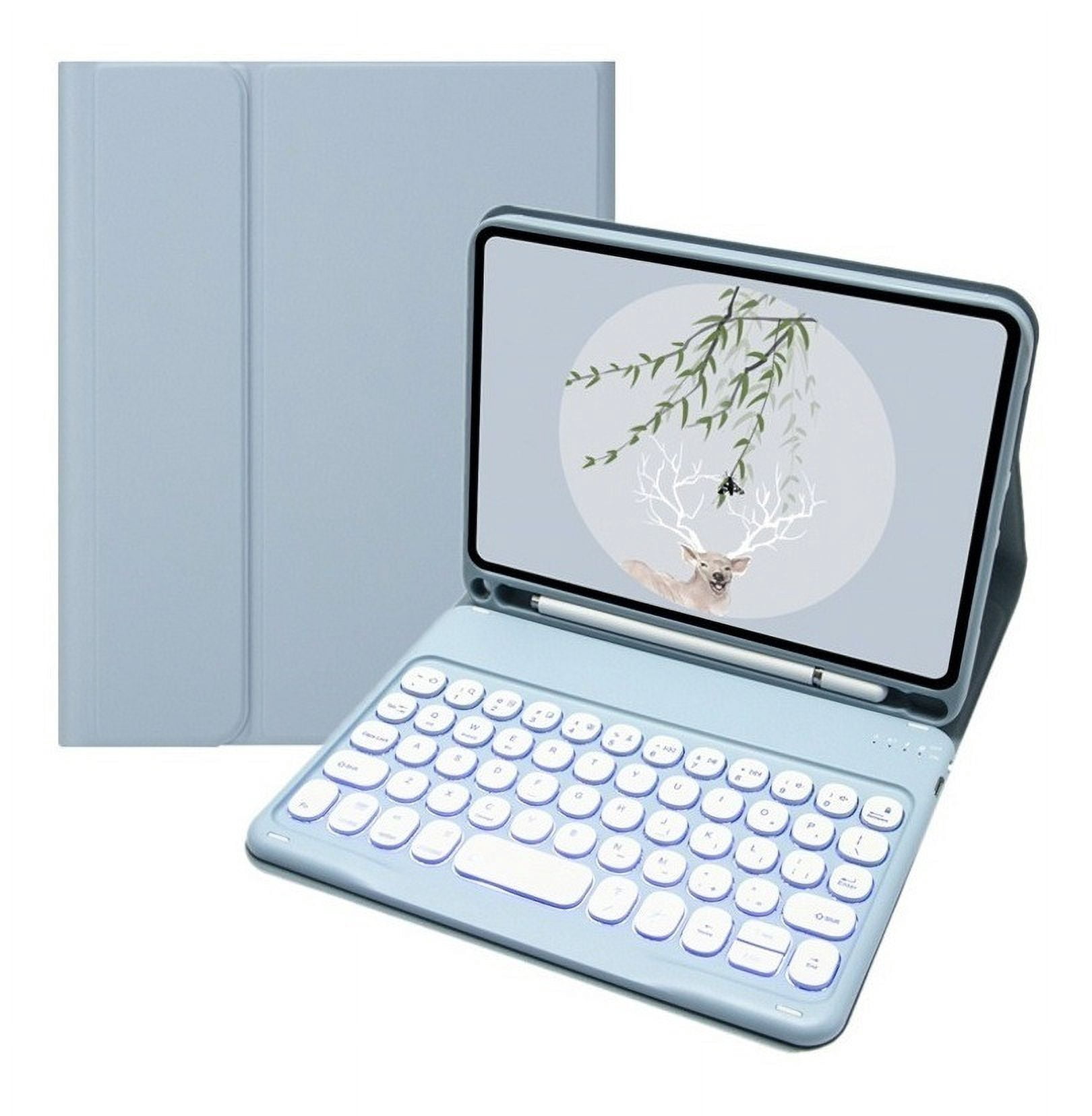TYUAN Backlit Bluetooth Keyboard Case for iPad Mini 6 - Ultra-Slim ...