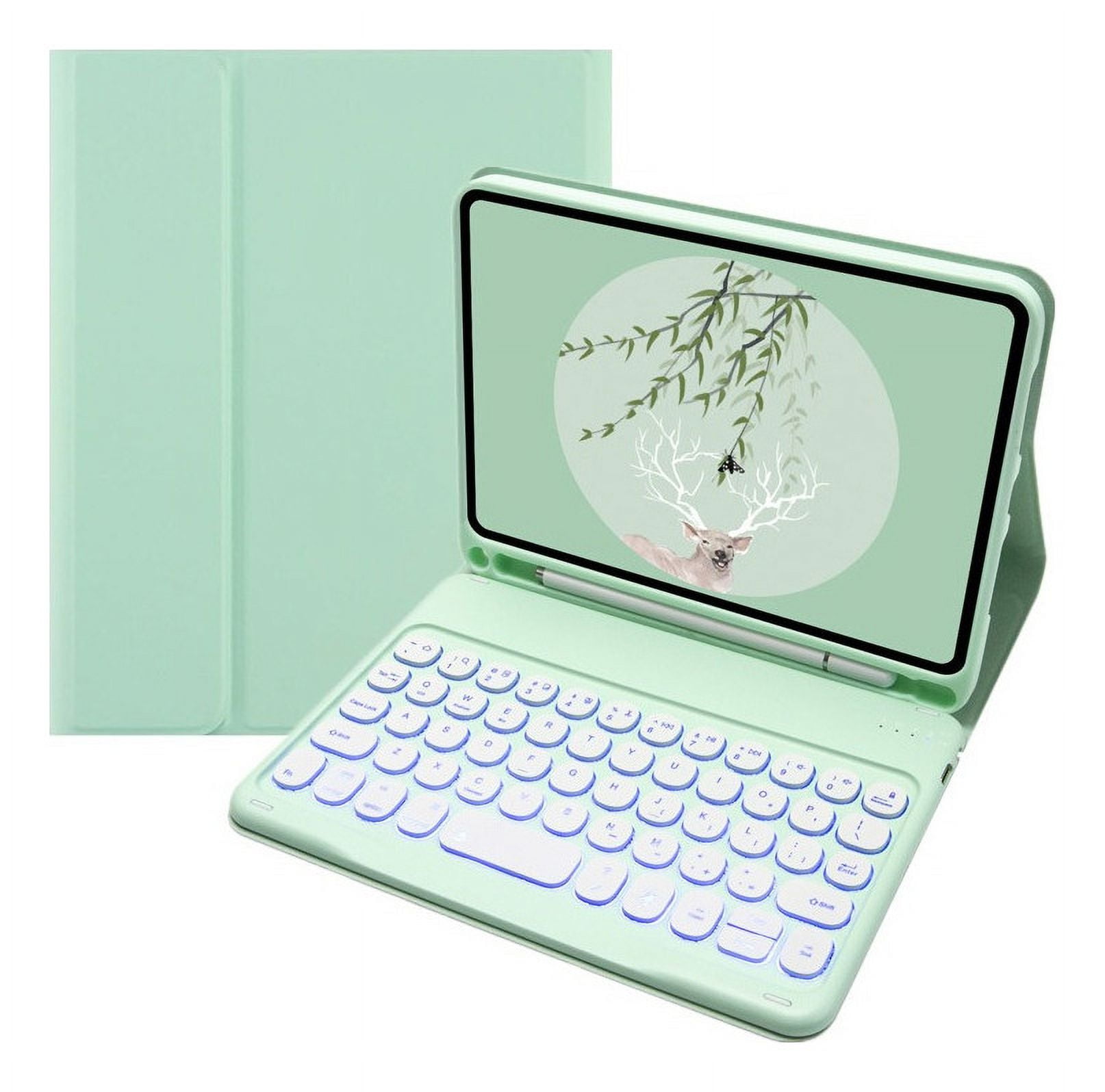 TYUAN Backlit Bluetooth Keyboard Case for iPad Mini 6 - Ultra-Slim ...