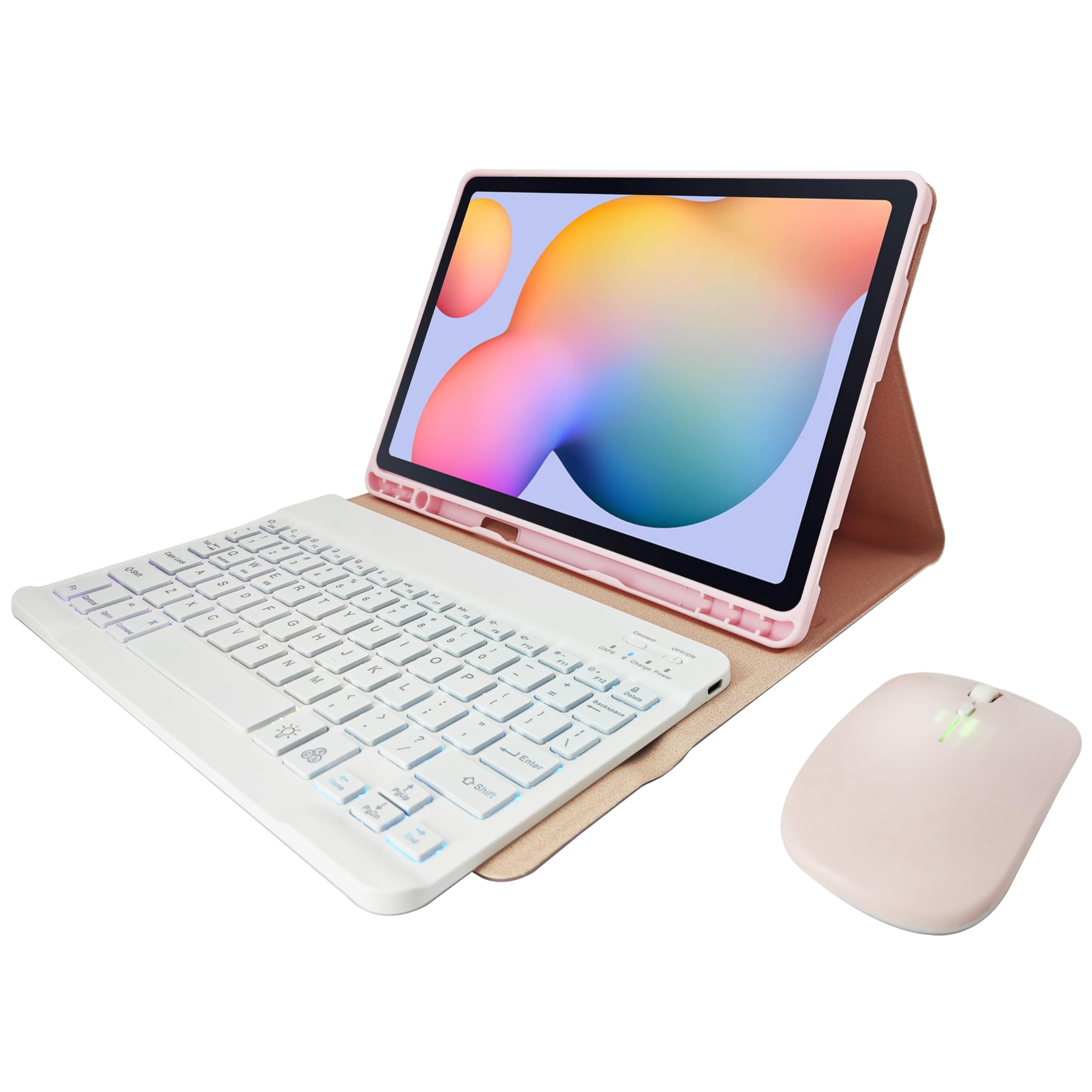 TYUAN Keyboard Case for Samsung Galaxy Tab S6 Lite 10.4 Inch 2024/2022 ...