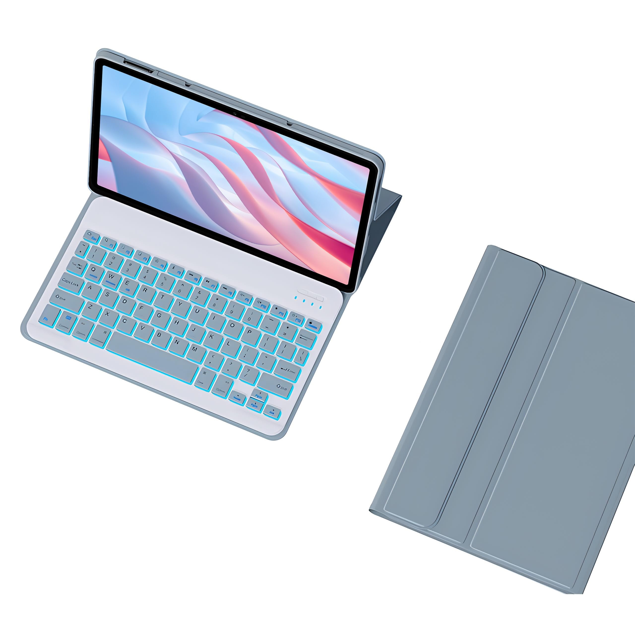 TYUAN Keyboard Case for Honor Pad X9 11.5 Inch 2023, Detachable Backlit ...