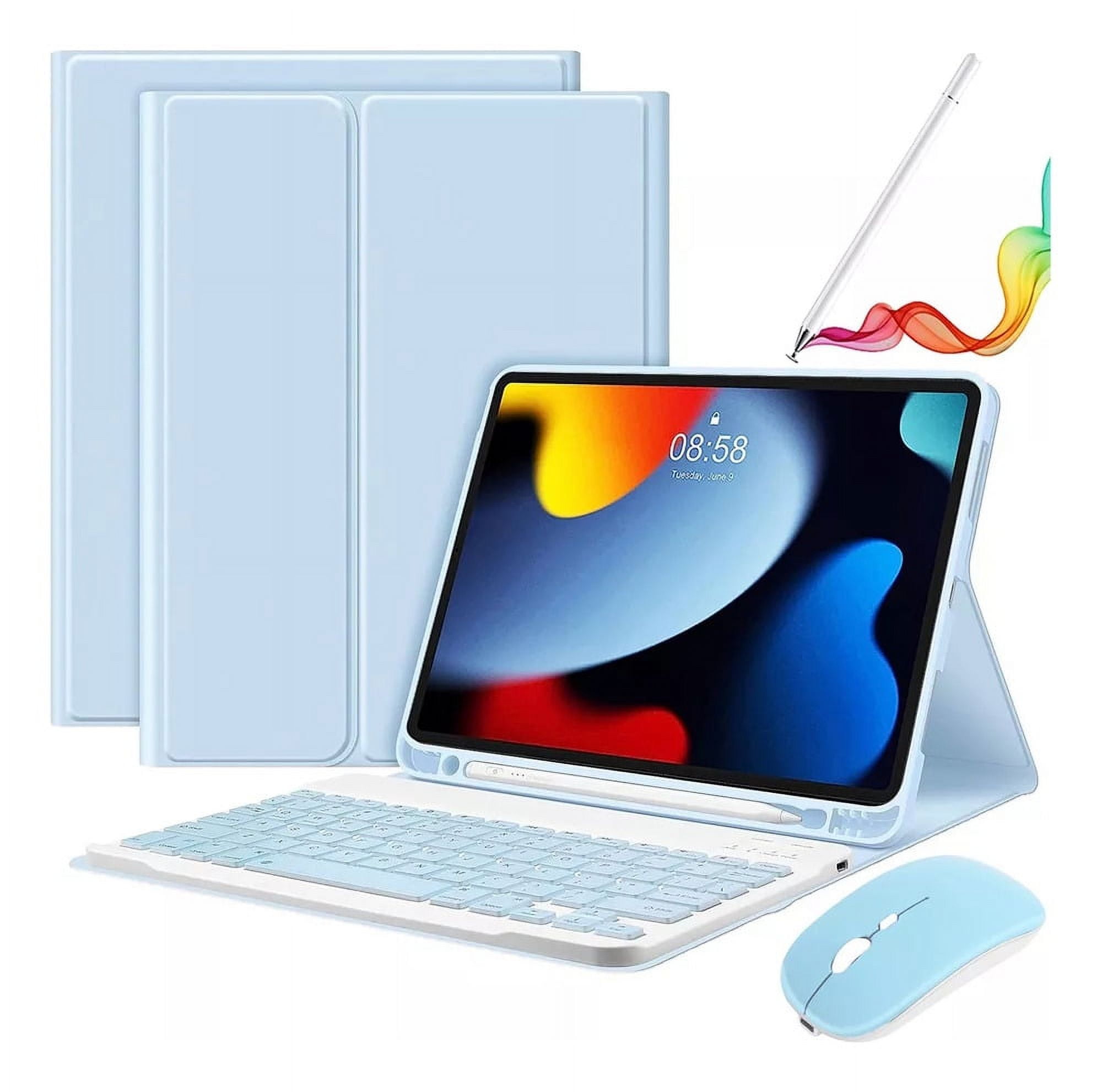 TYUAN Premium Keyboard Mouse Case for Galaxy Tab S9 11'' and S9 FE 10.9 ...