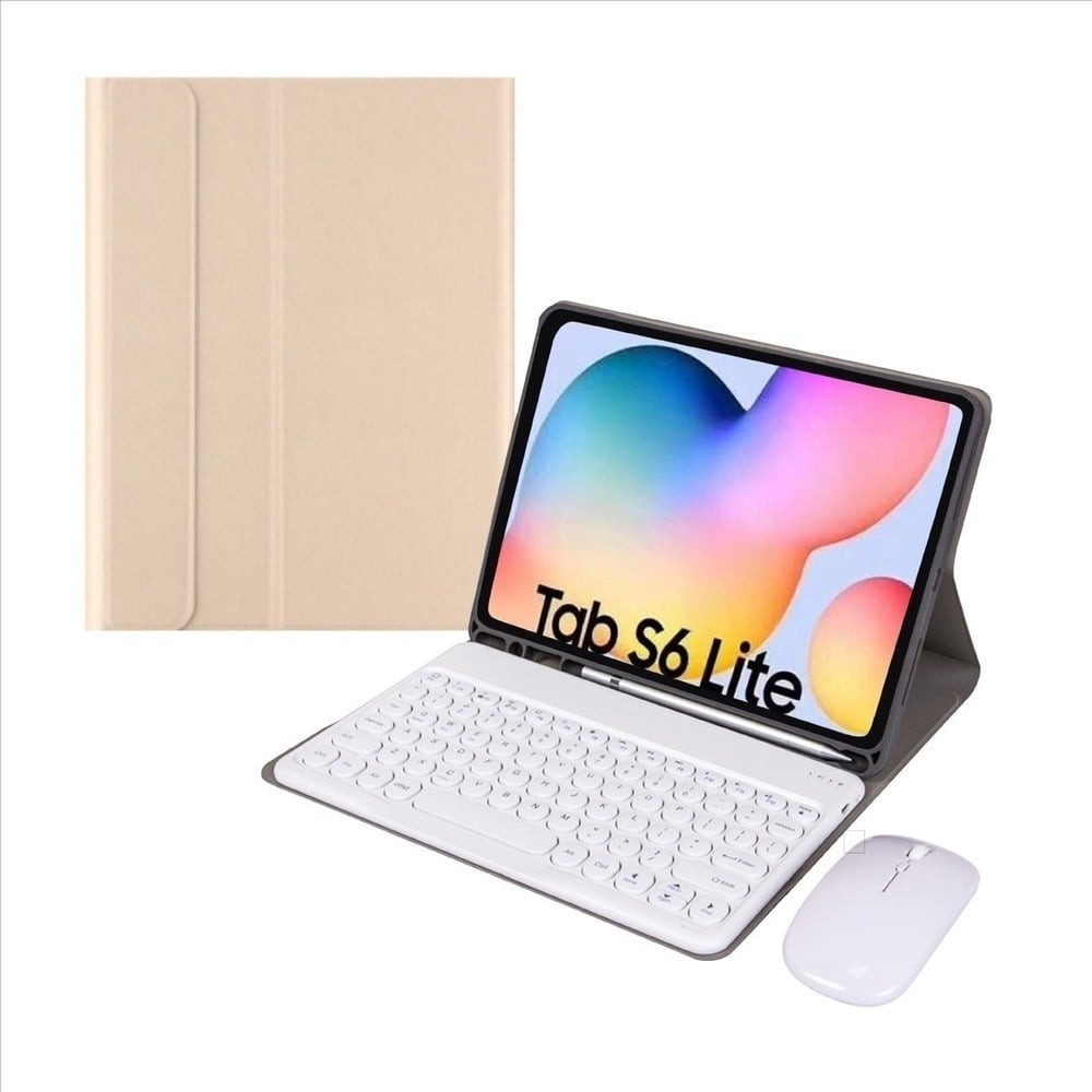 TYUAN Premium Keyboard and Mouse Case for Samsung Galaxy Tab S6 Lite P6 ...