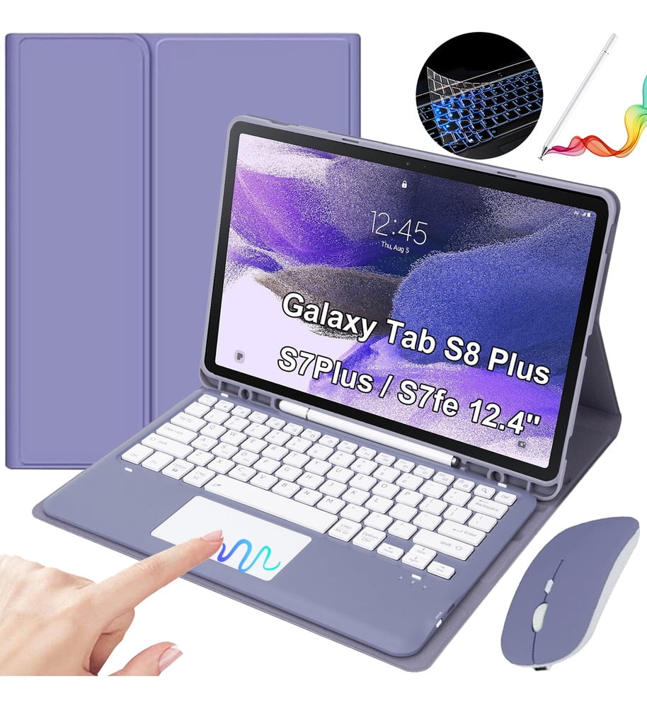 TYUAN Wireless keyboard and mouse combo (with stylus) for Galaxy Tab S7 ...