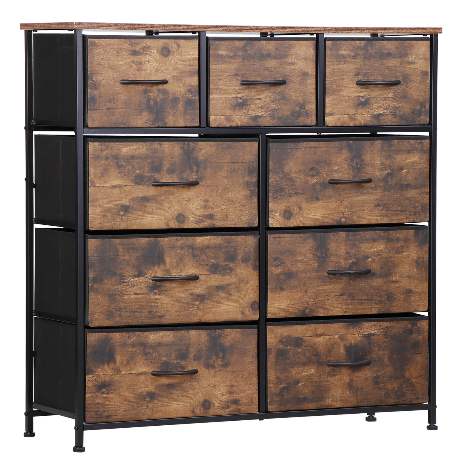 TYUIOP Extra Wide Dresser with Drawers, Fabric Storage Tower Organizer ...