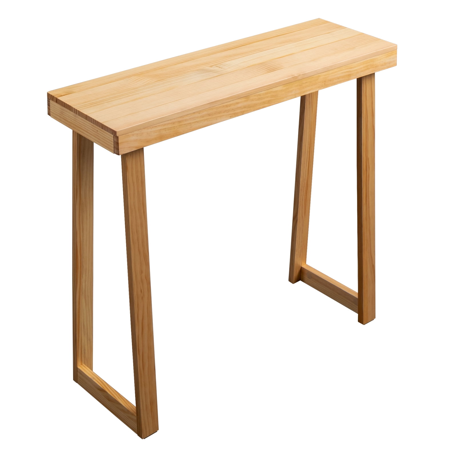 TYUIOP Solid Wood Console Table Narrow Sofa Table for Entryway Living ...