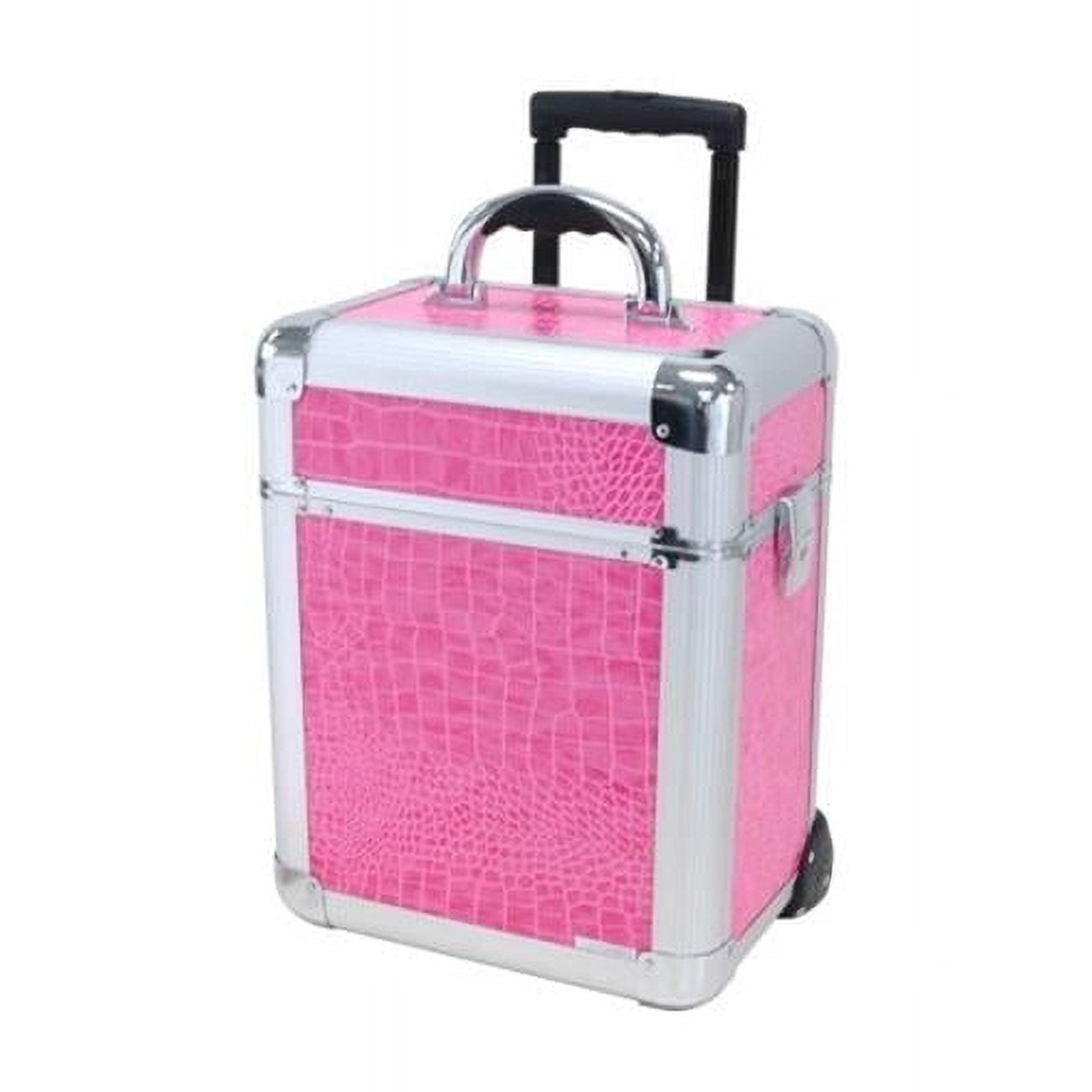 TZ Case AB-331T PA Compact Wheeled Beauty Case, Pink Alligator ...