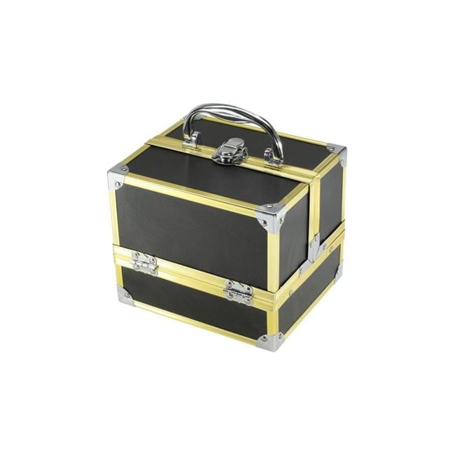 TZ Case Compact Makeup Case Gold Black Dot - Walmart.com