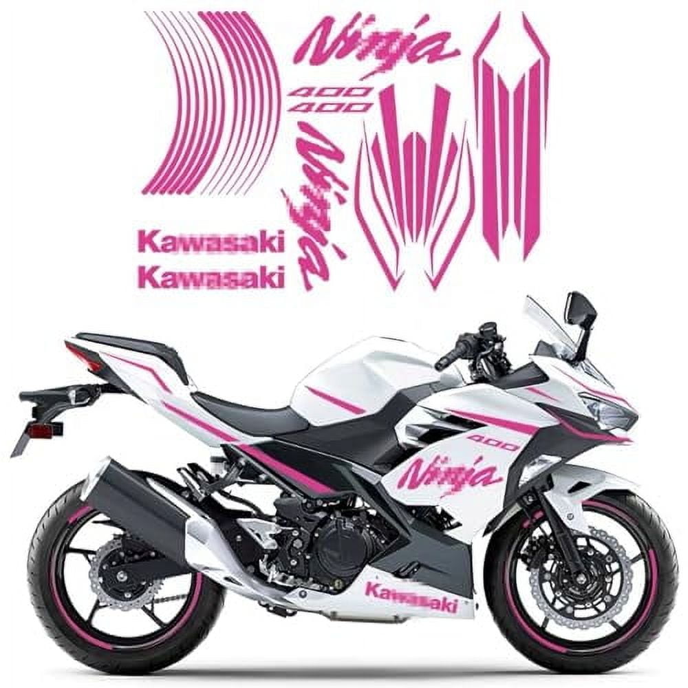TZMAPU Compatible Kawasaki Ninja 400 Stickers,Motorcycle Stickers, Full Body Decorative Decals ...