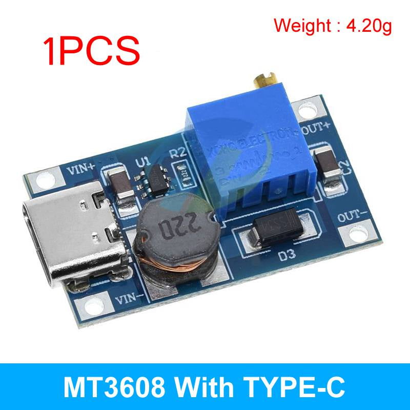 TZT 1/5PCS MT3608 DC-DC Step Up Converter Booster Power Supply Module ...