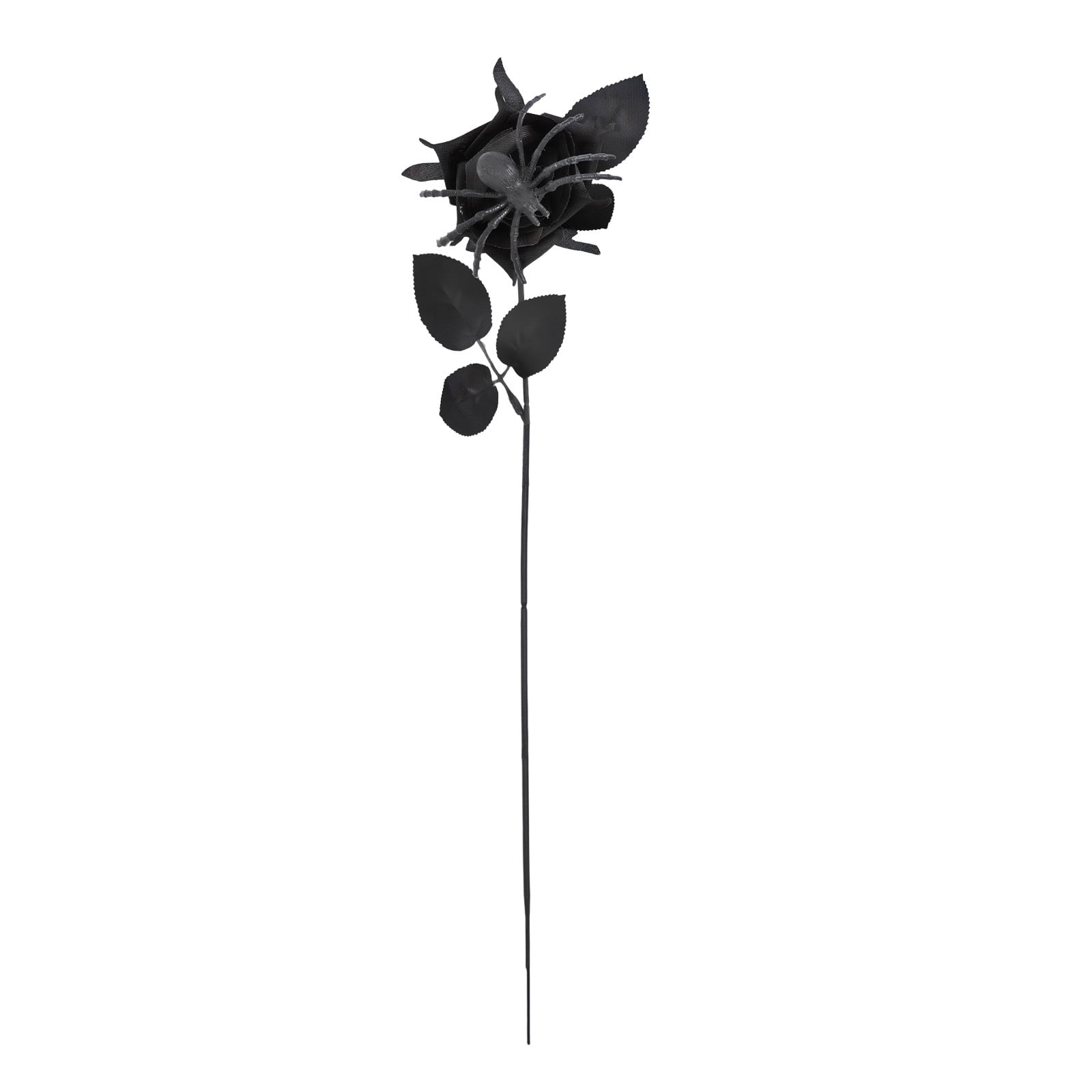 TZYUDK Black Halloween Rose Horror Props Cuttings Decorations Grave ...