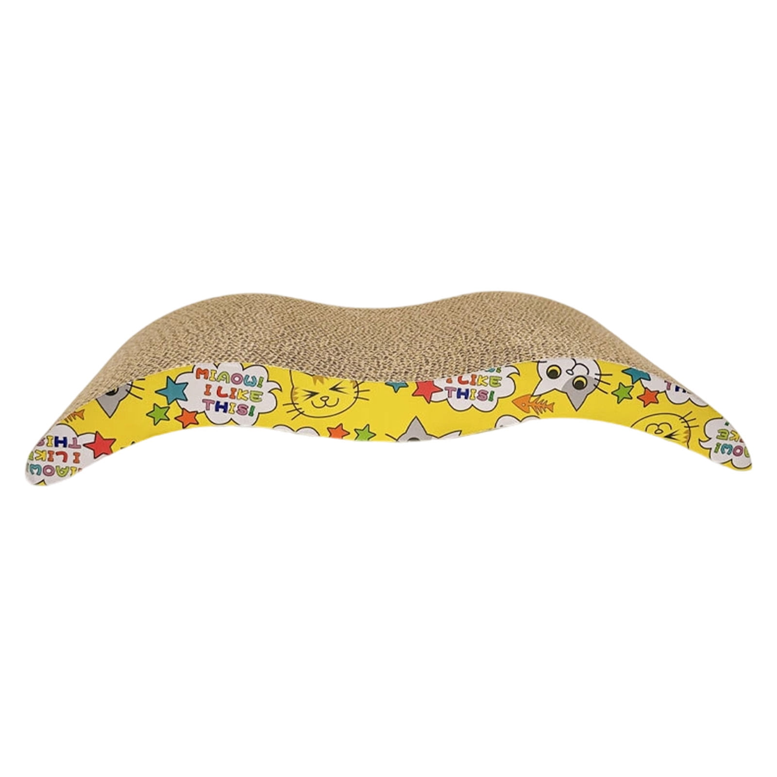 TZYUDK Cat Scratching Post Bed Combo Corrugated Cardboard for Indoor ...