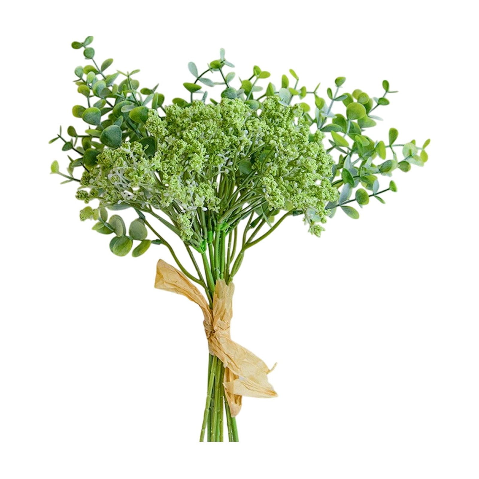 TZYUDK D-132 Green Artificial Flowers And Leaves Indoor And Outdoor ...