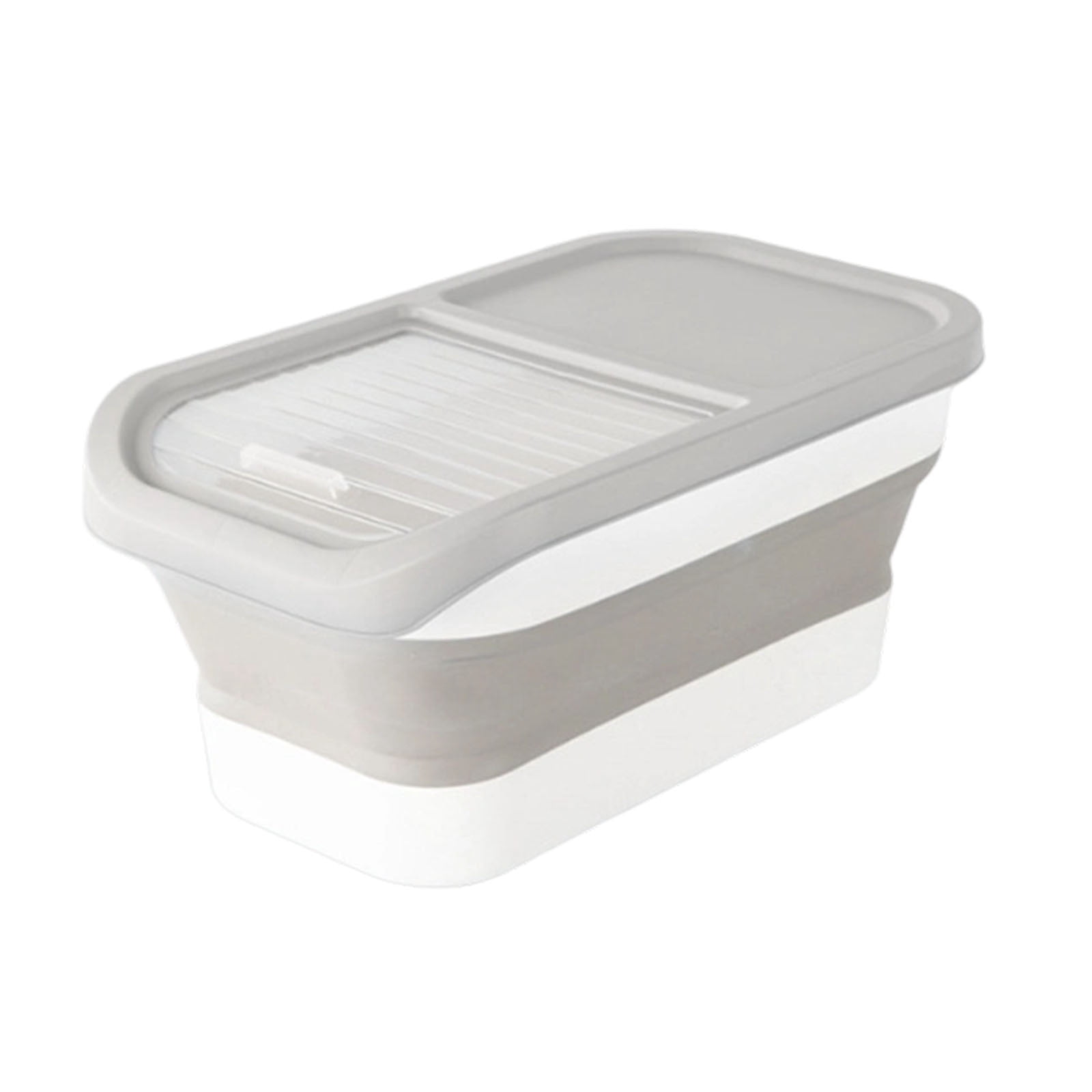 TZYUDK Dog Food Storage Container Airtight 12-15kg Capacity Foldable ...