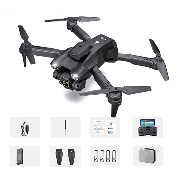TZYUDK HD Dual Camera Aerial Photography Drone with Optical Flow ...
