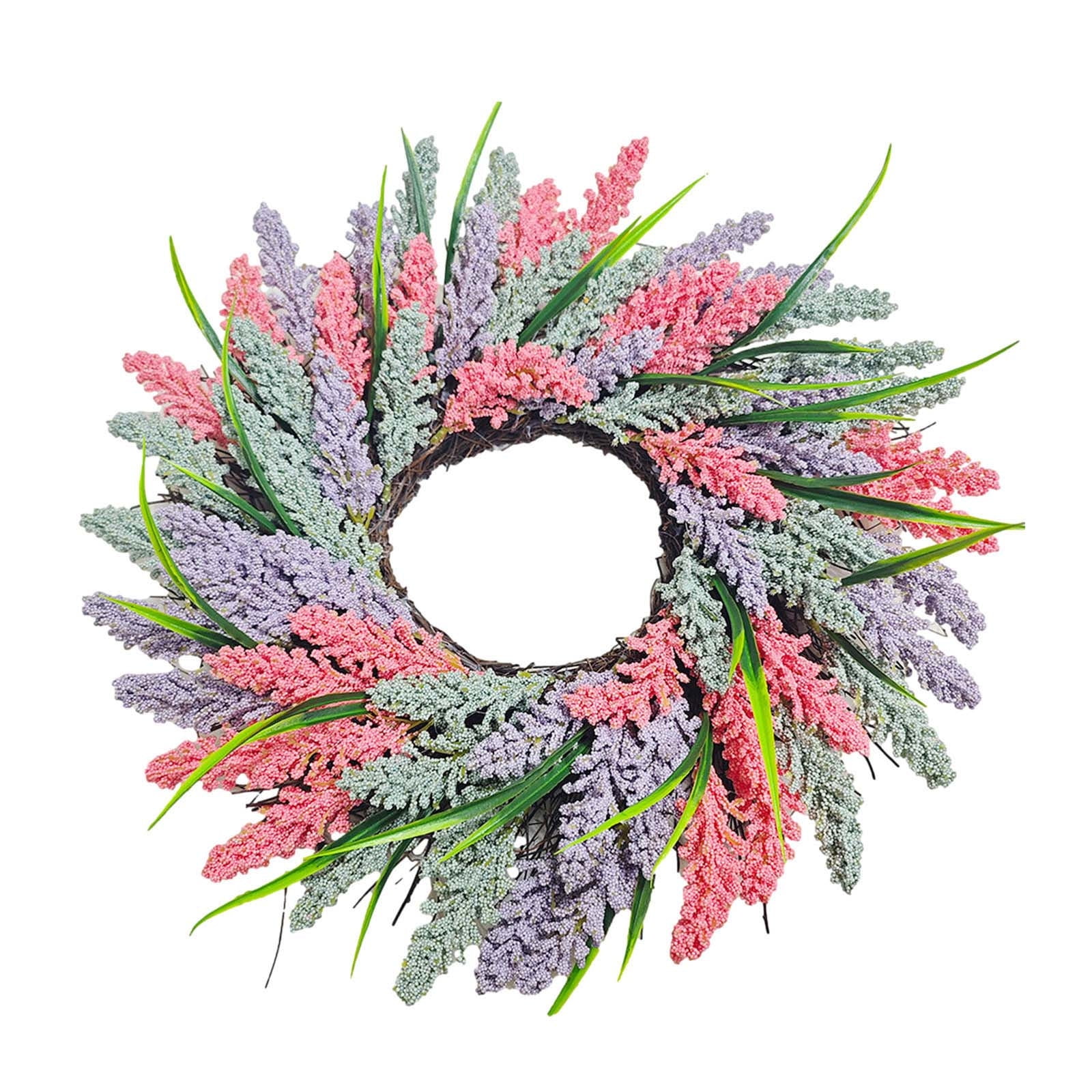 TZYUDK L-013 Simulated Horticultural Flower Wreath Decorative Plants At ...