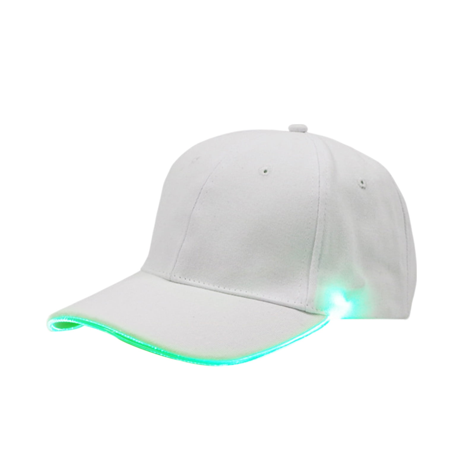 TZYUDK LED Light Up Baseball Cap Party Hat with Flashing Lights USB ...