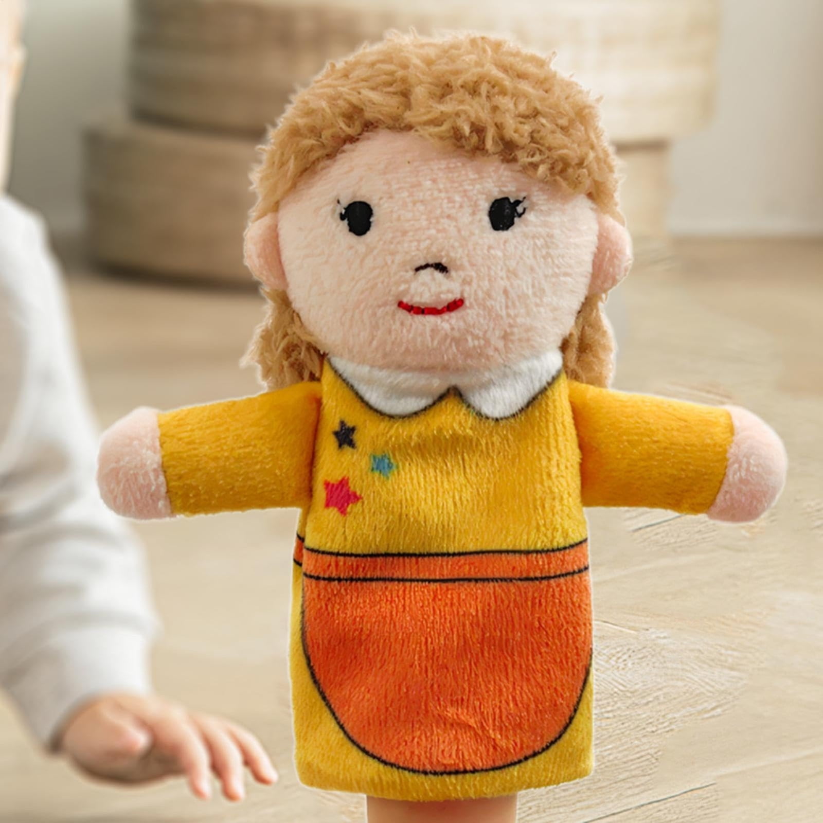 TZYUDK Multicolor Finger Family Puppets Cartoons Toddler Puppets Finger ...