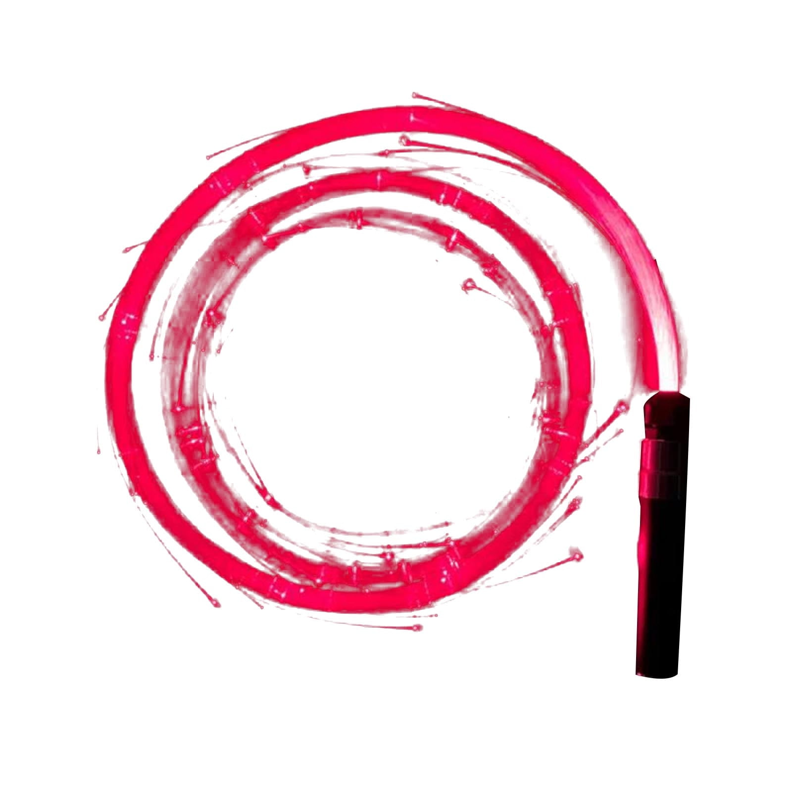 TZYUDK Red Colorful Led Dance Flash Optical Fiber Whip Atmosphere Lamp ...