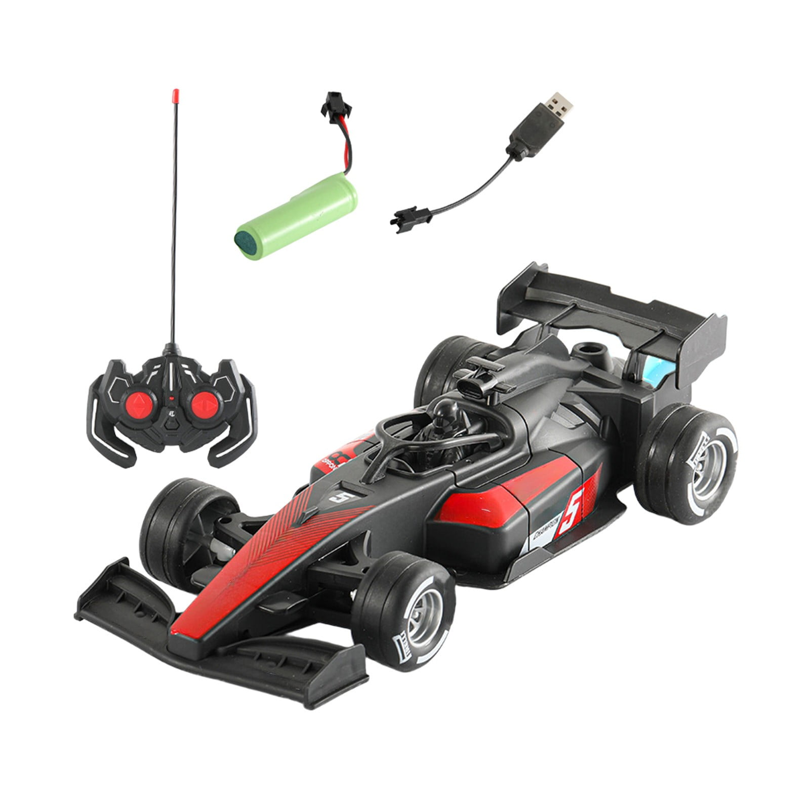 TZYUDK Red Spray Remote Control Car Children'S Toy Car Boy Racing Off ...