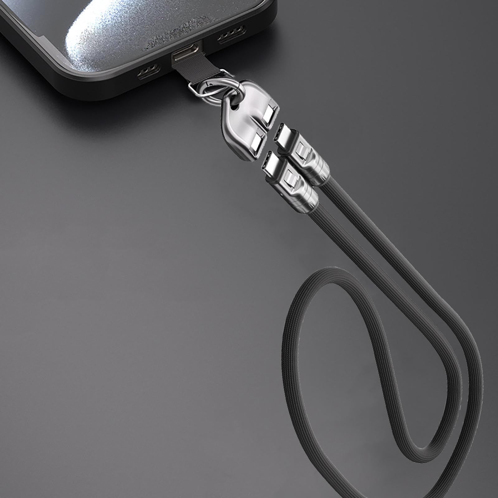 TZYUDK USB C to C 240W Charging Cable with Wearable Bracelet Fast ...