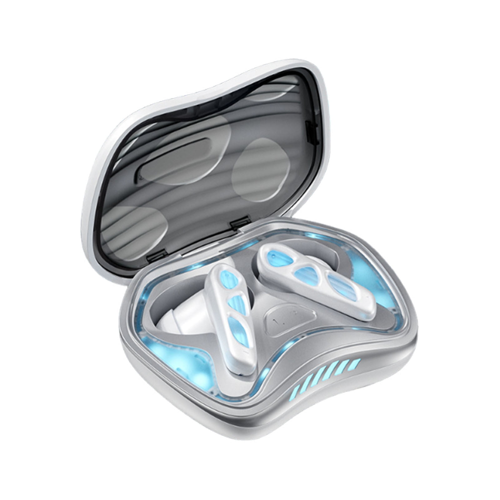 TZYUDK Wireless Gaming Earbuds Low Latency Bluetooth with Colorful ...