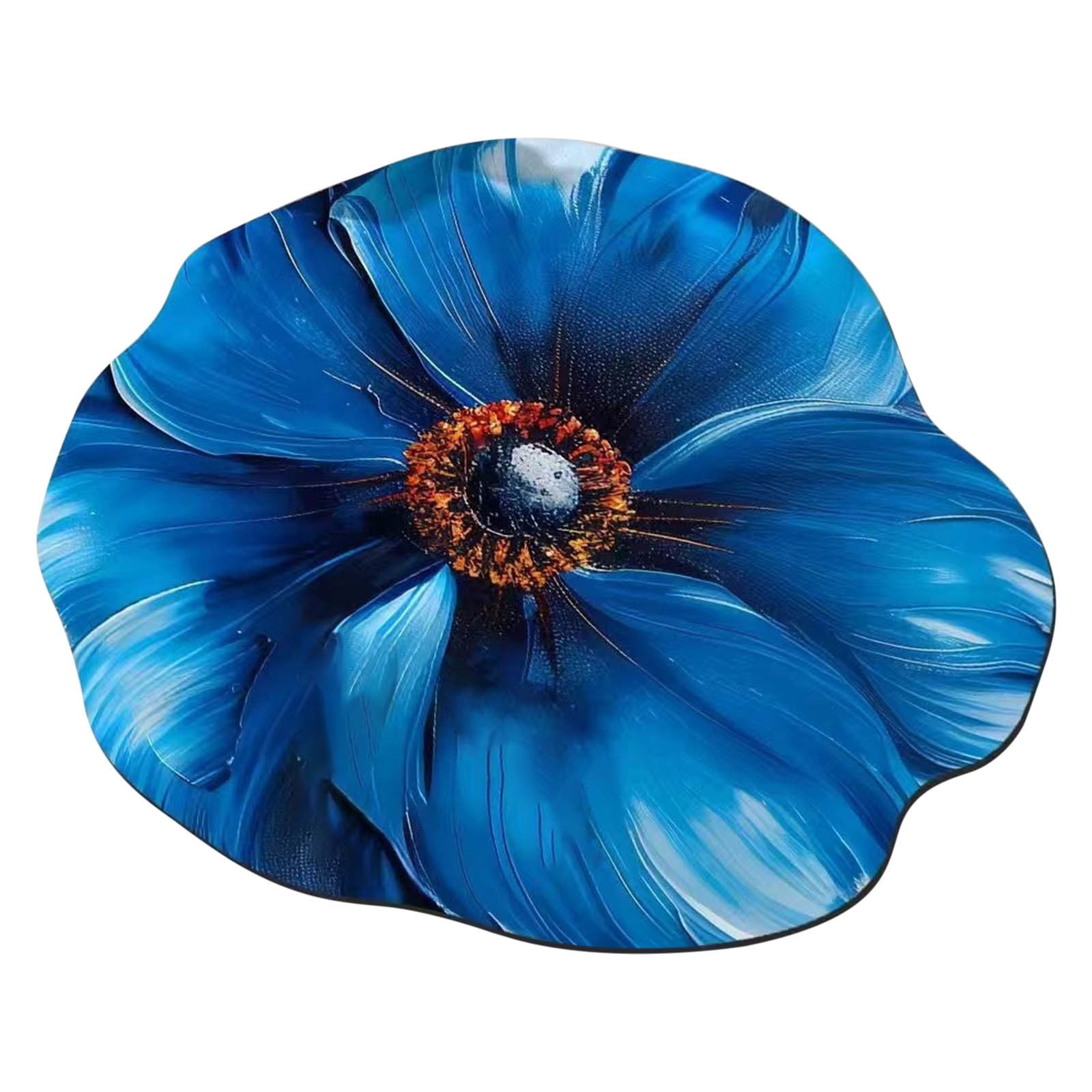 TZYUDK Y-859 D 40X40Cm Shaped Flower Diatom Pulp Carpet With ...