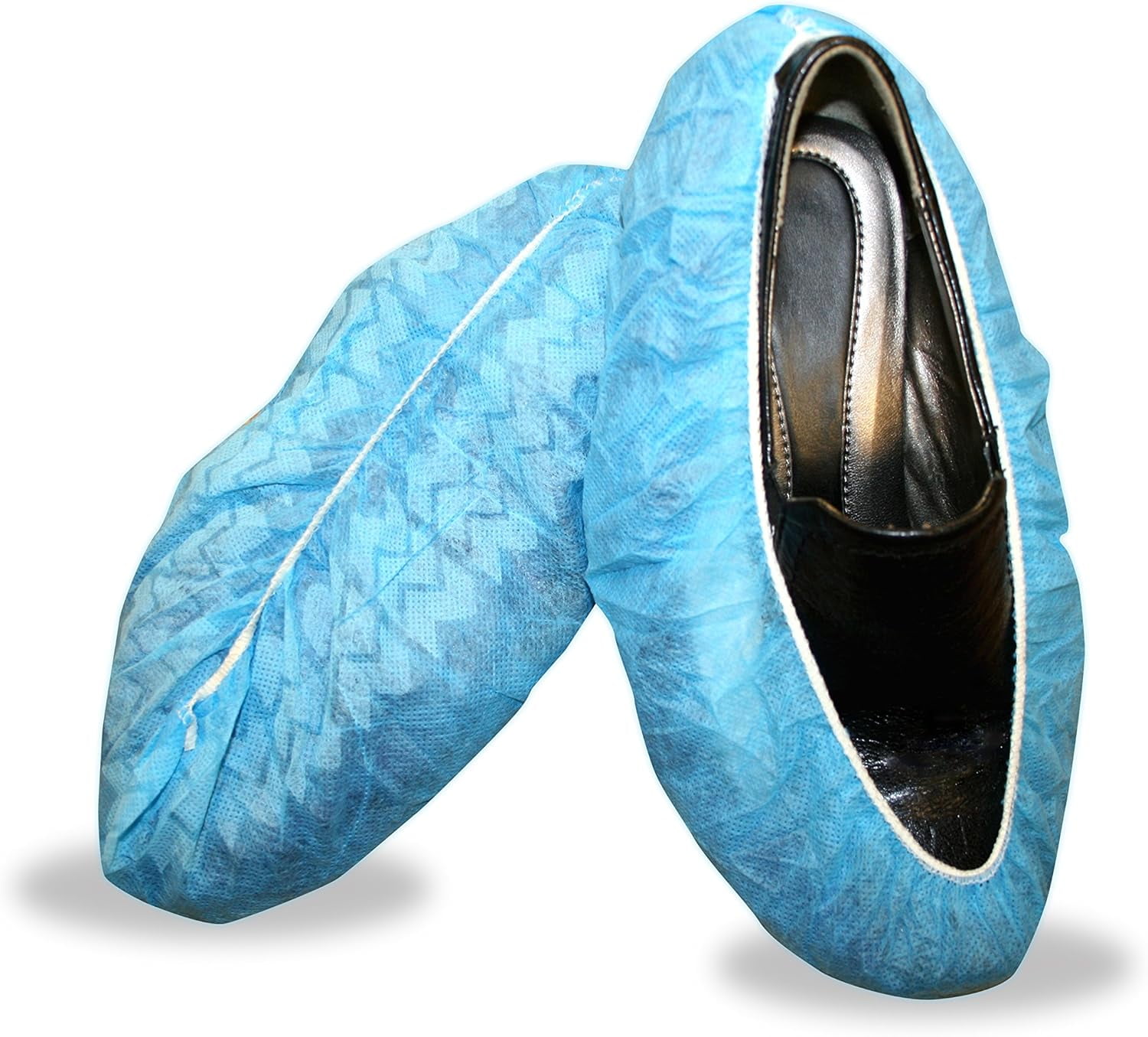 TZZT Blue Polypropylene Shoe Cover, Non-Skid Soles Extra - Walmart.com
