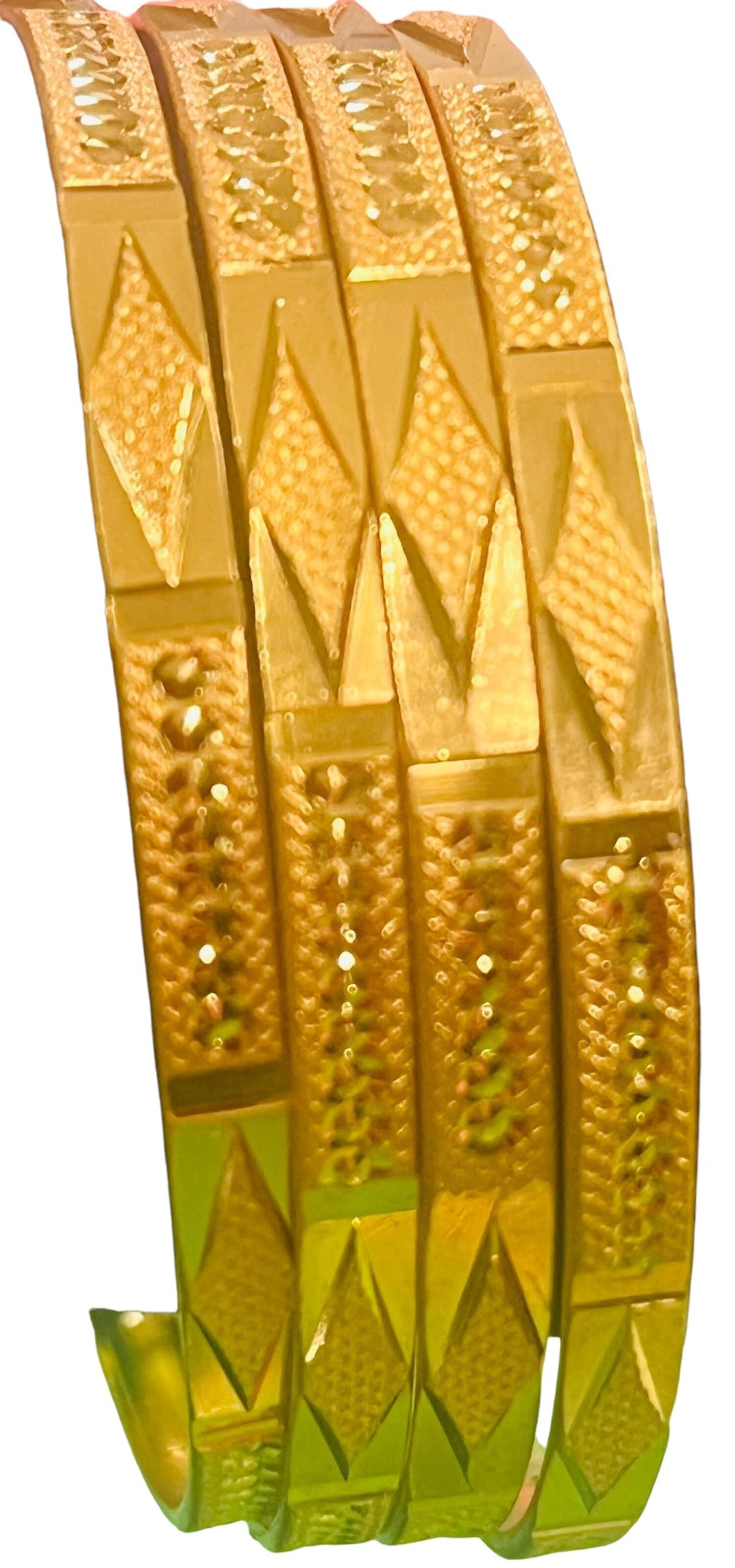 Ta la hi Collections Bangles Indian Rajasthani Handmade Microplated ...
