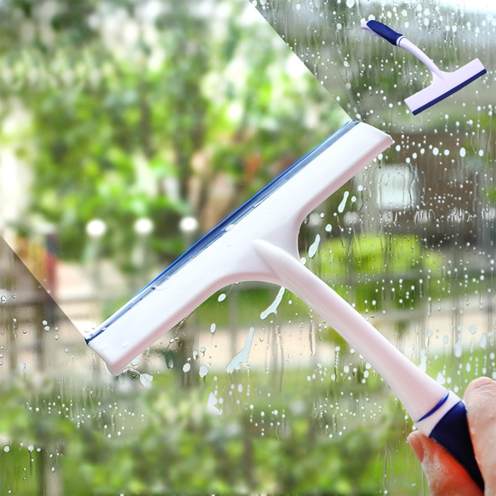 TaTaai 1Pcs 7in Heavy Duty Window Cleaning Squeegee, Handheld Squeegee ...
