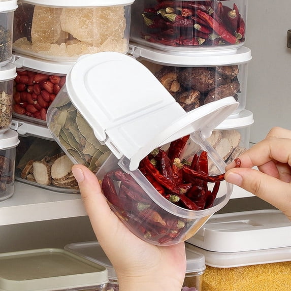 TaTaai 2Pcs Split Deli Food Storage Container with Air-Tight Seal and ...