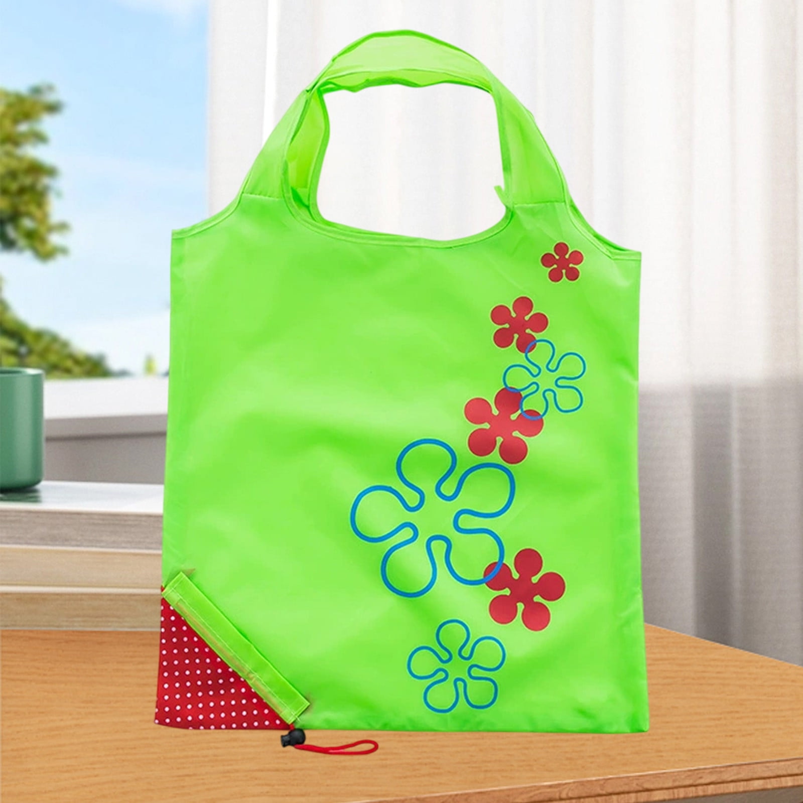 TaTaai 3Pcs Foldable Reusable Shopping Bags Grocery Bags Cute Tote Bags ...