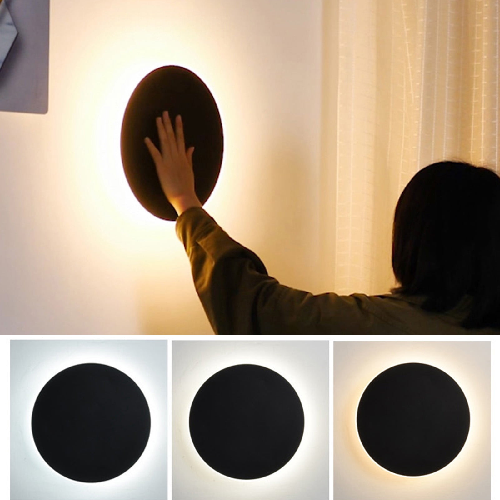 TaTaai 3Pcs LED Wall Light Indoor Outdoor Modern Sconce Modern Outdoor ...