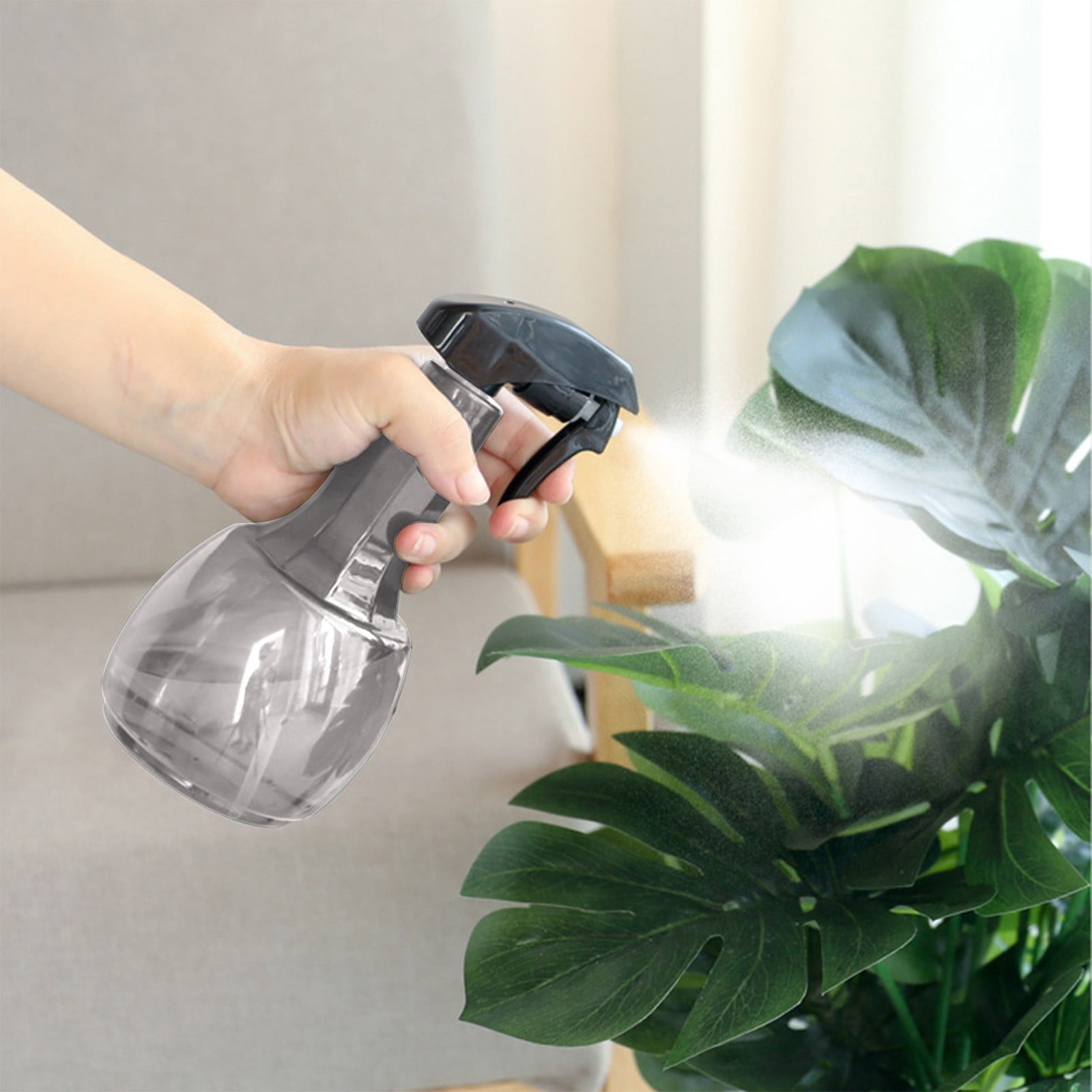 TaTaai 5Pcs Fine Mist Plant Mister,Handheld Pressure Glass Spray ...