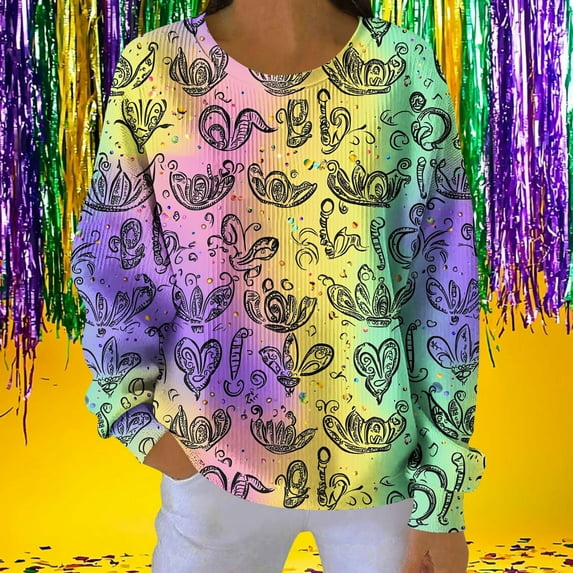 TaTaai Hoodies Shirts for Women Early Fall Long Sleeve Tops Vintage ...