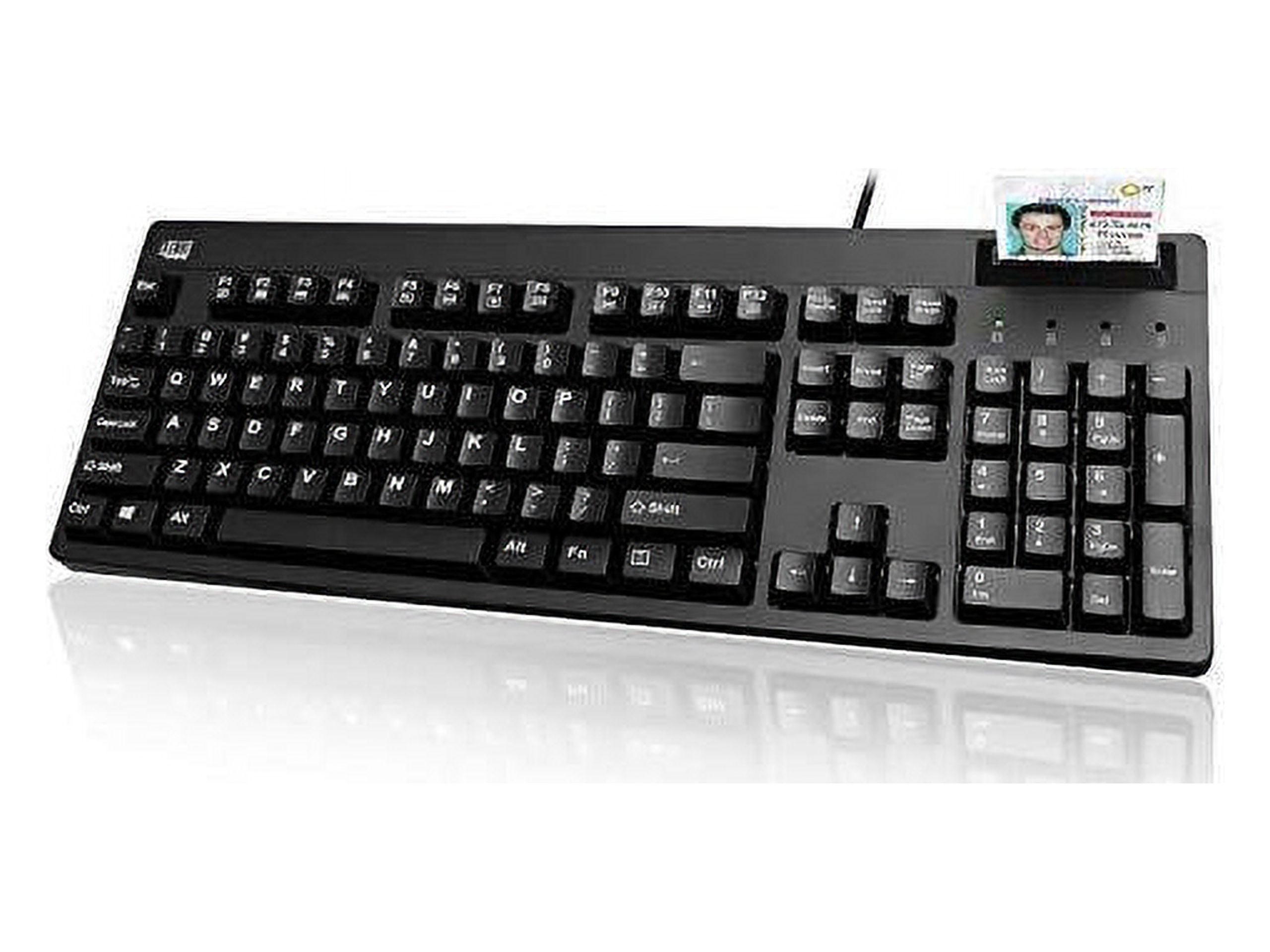 Adesso EasyTouch 630SB-TAA Smart Card Reader Keyboard AKB-630SB-TAA ...