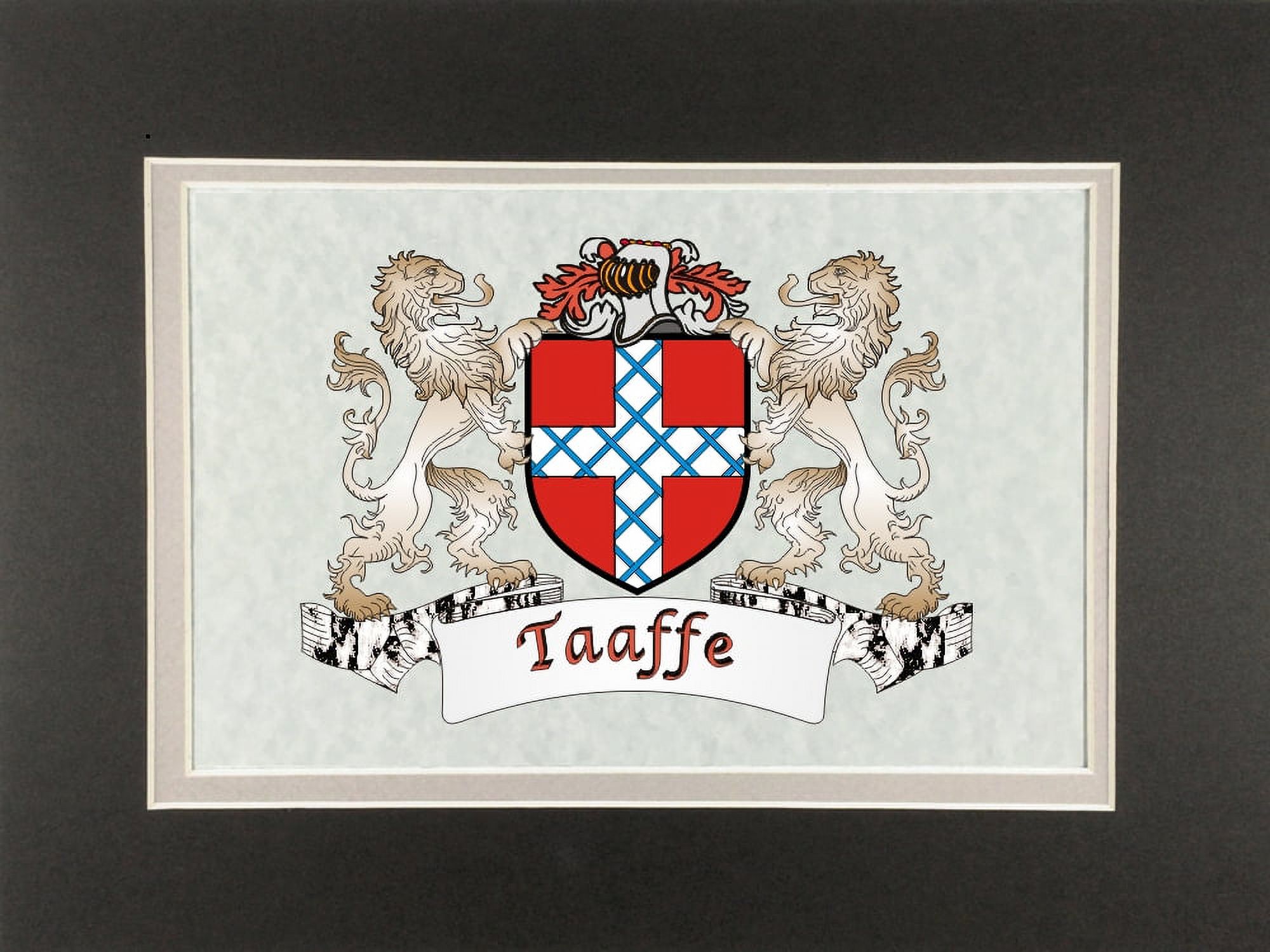 Taaffe Irish Coat of Arms Print - Frameable 9" x 12" - Walmart.com