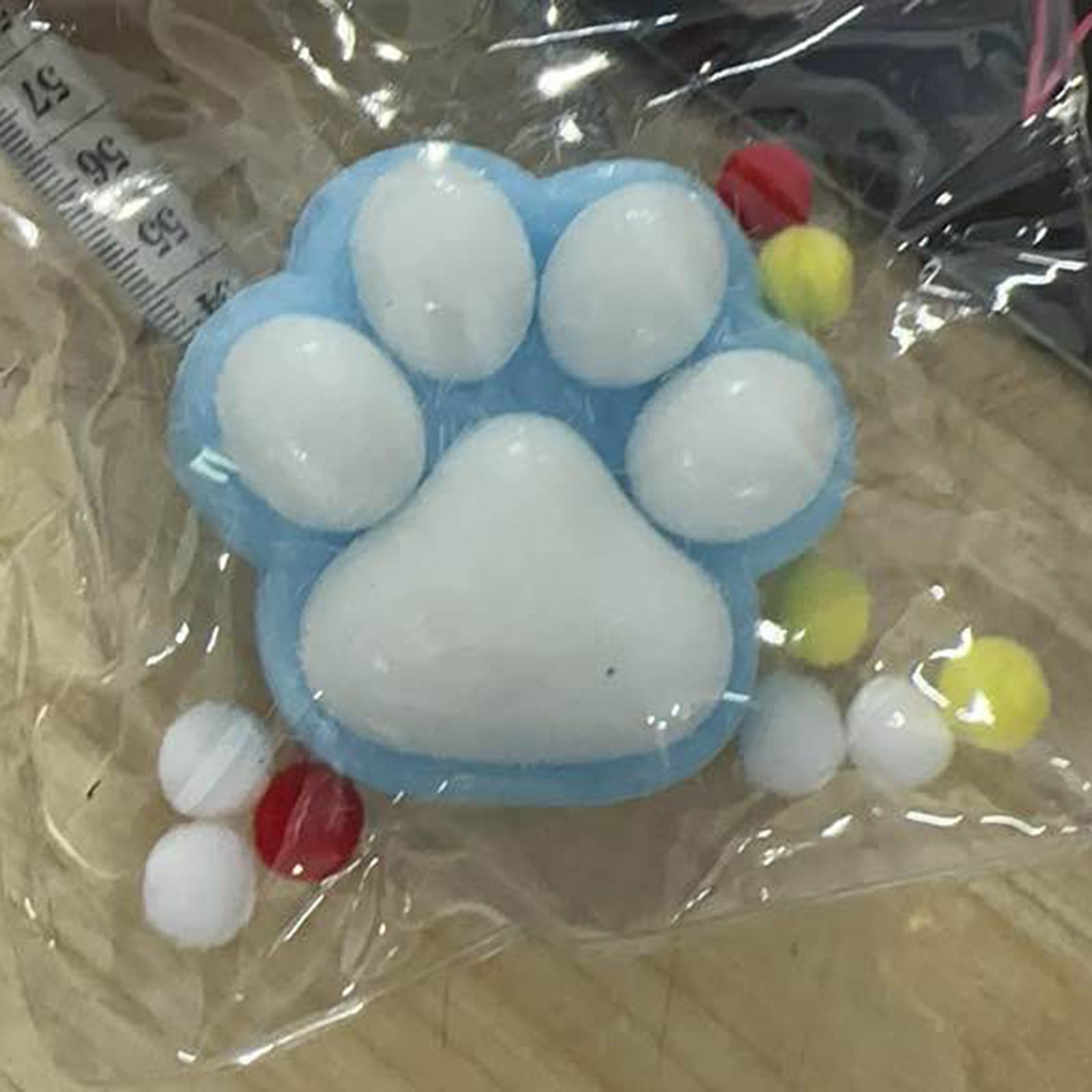 Taba Cat Paw Toy,Cat Paw Squishy Toys, 2.5in Big Cute Kawaii fufu ...