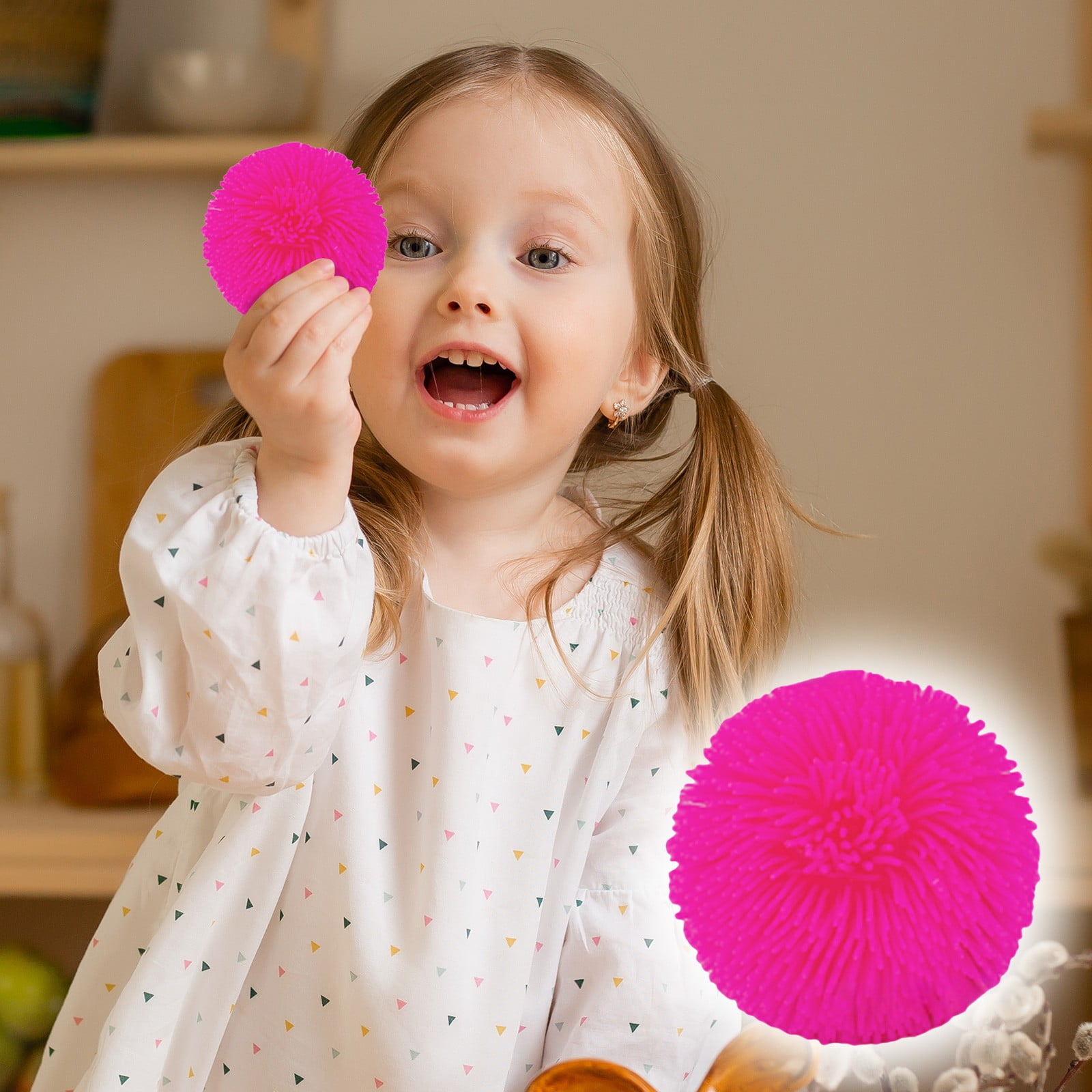 Taba Fidget Squeeze Toys,Pressure Relief Pinch Happy Ball Cute Design ...