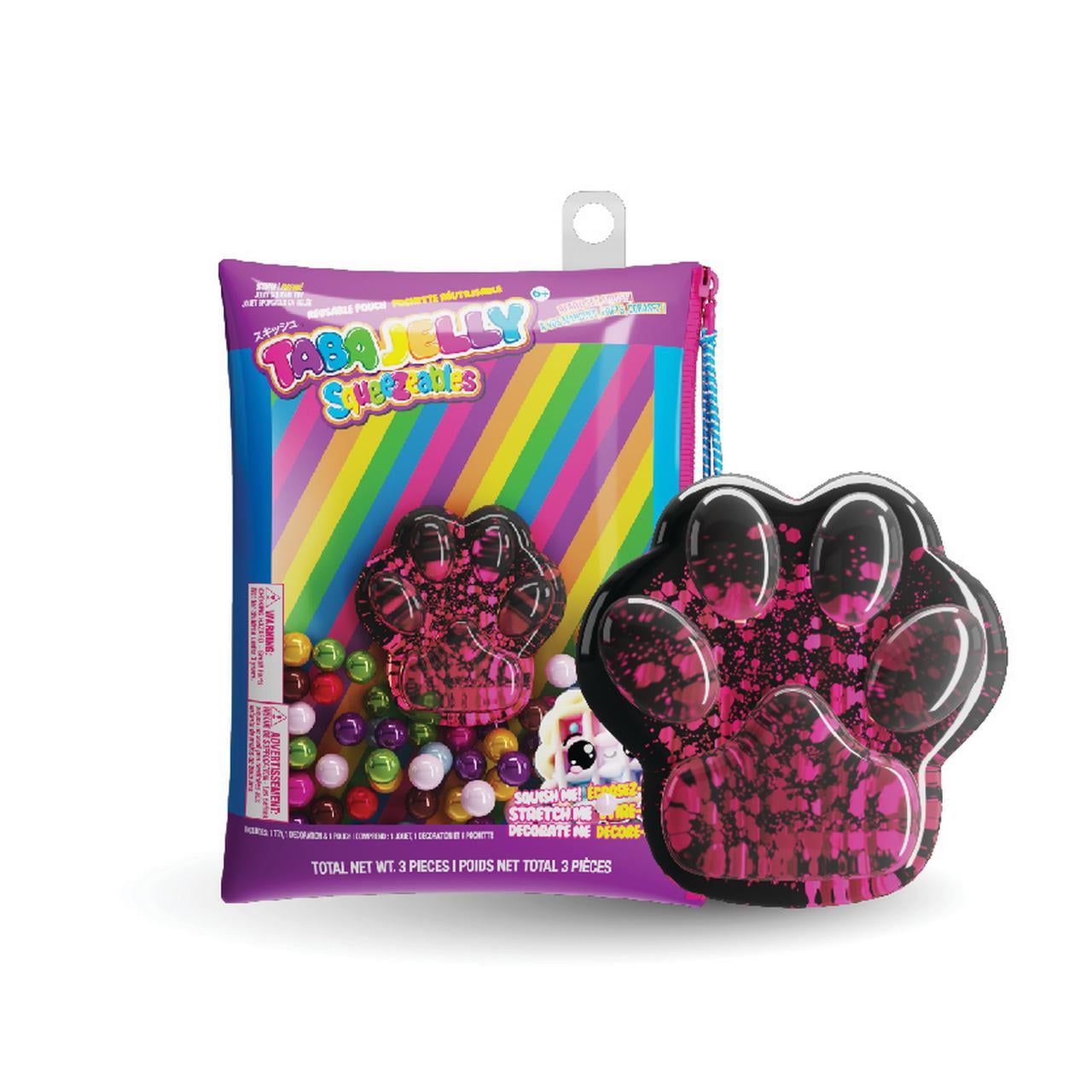 Taba Jelly Squishies Paw Claw - FuFu Squeeze Stress Relief Toy for Kids ...