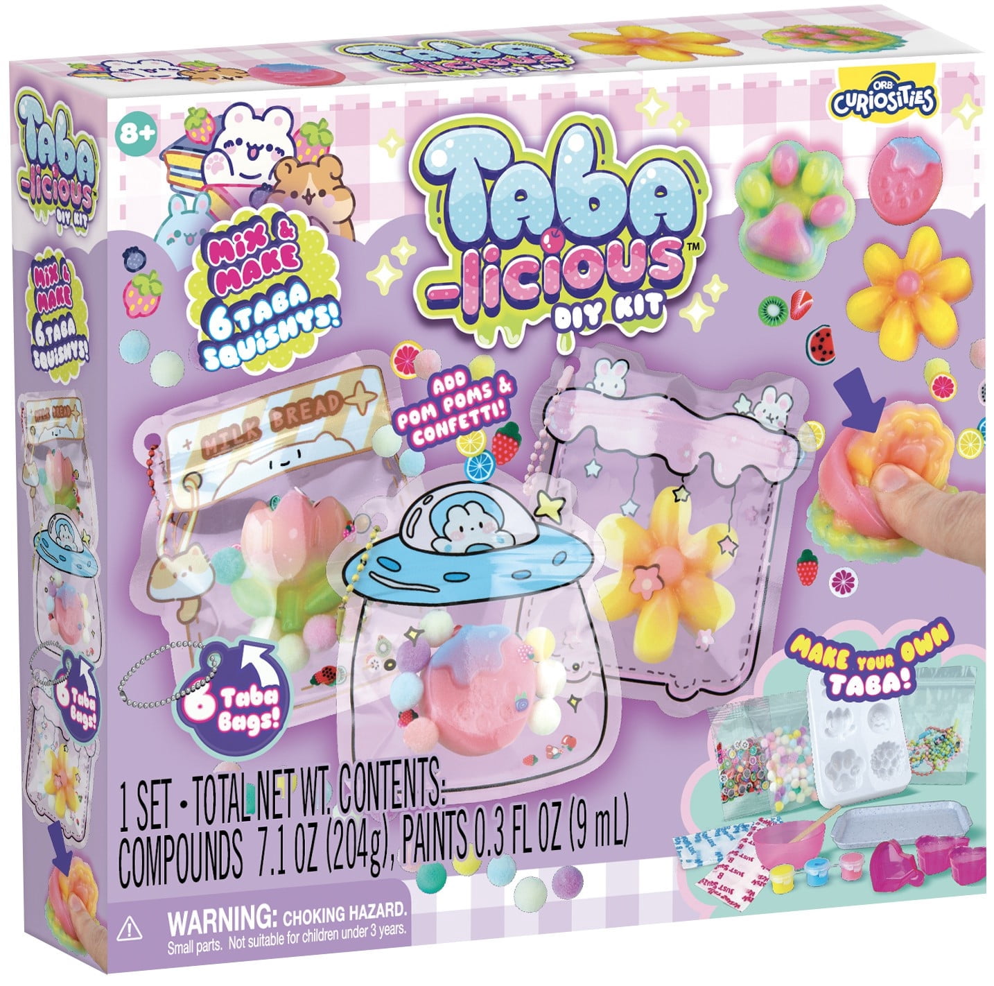 Taba-Licious DIY Kit (Mix & Make 6 Taba Squishys!) - Walmart.com