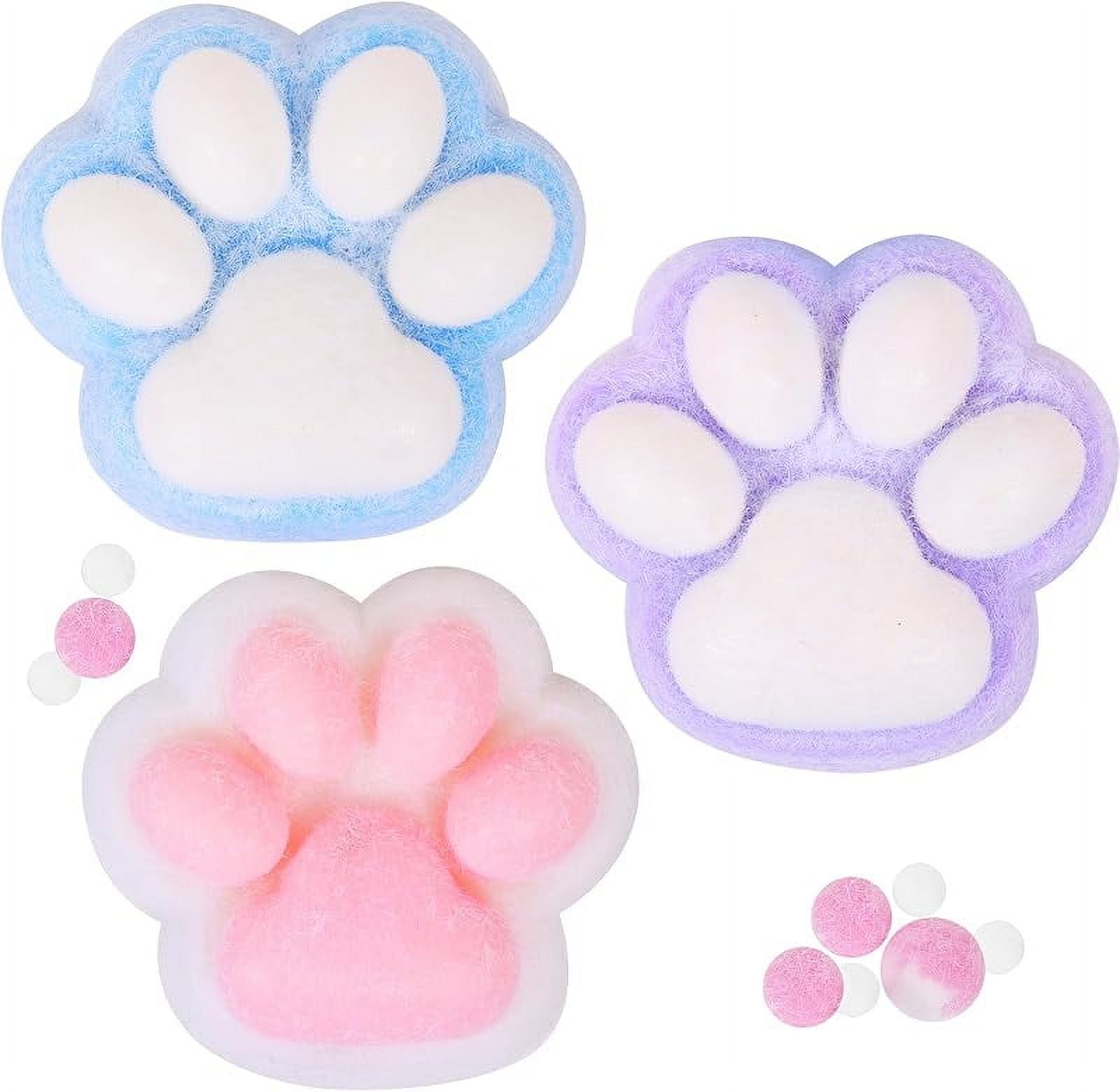 Taba Squeezing Cat Claw Soft Toy, 5-inch Big Cute Fufu Squishies ...