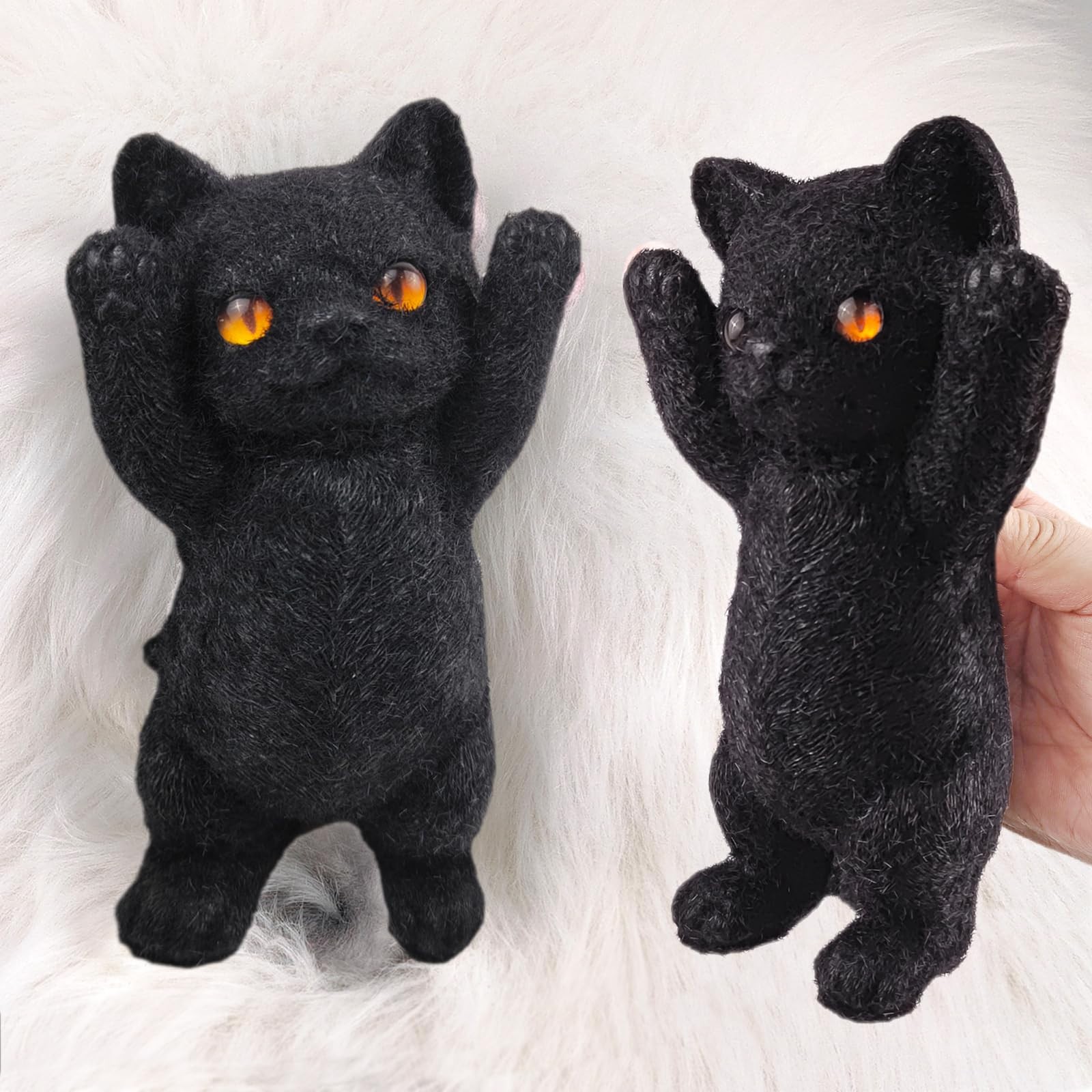 Taba Squishy Cat, 6" Handmade Squishy Cat Stress Relief Toy for Adult ...