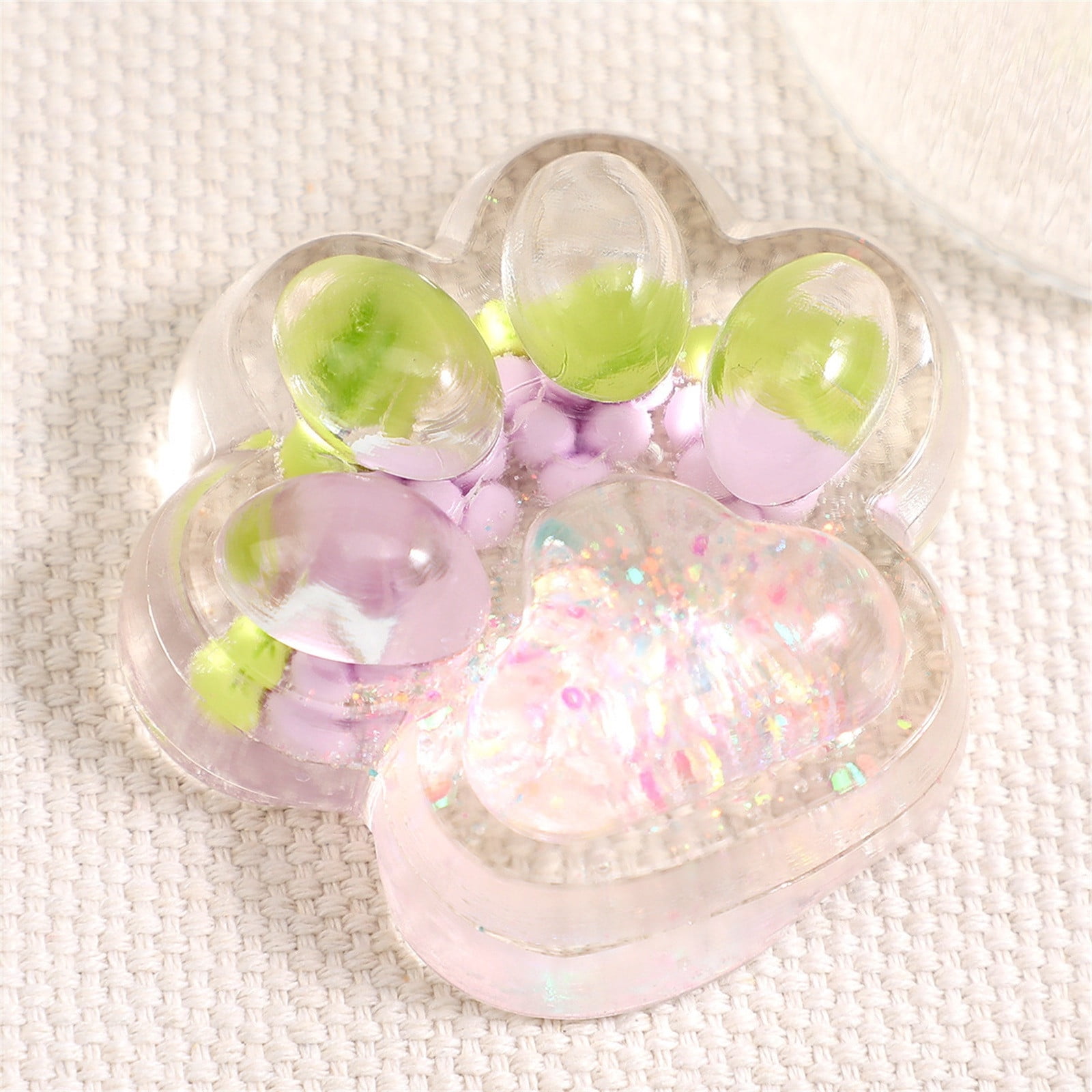 Taba Cat Paw Toys with Transparent Base for Stress Relief and Relax ...