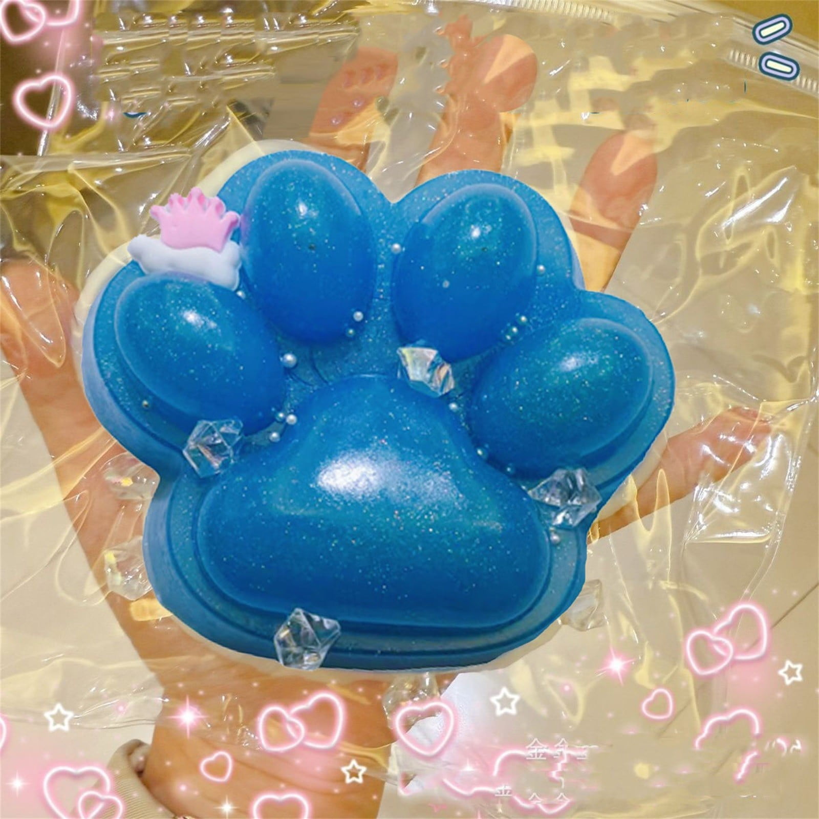 Taba Squishy,Cat Paw Squishy Toys,Cat Paw Squeeze Toys,Cute Kawaii fufu ...