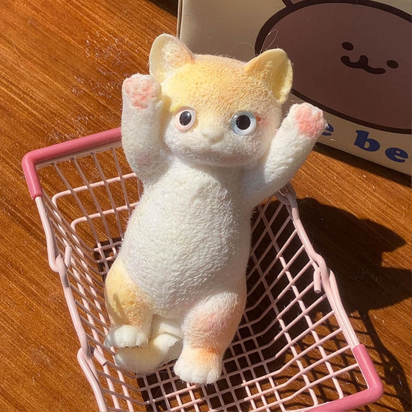 Taba Squishy Cat Toy, Chubby Taba Squishy Cat,Fidget Toys, Cute Cat ...