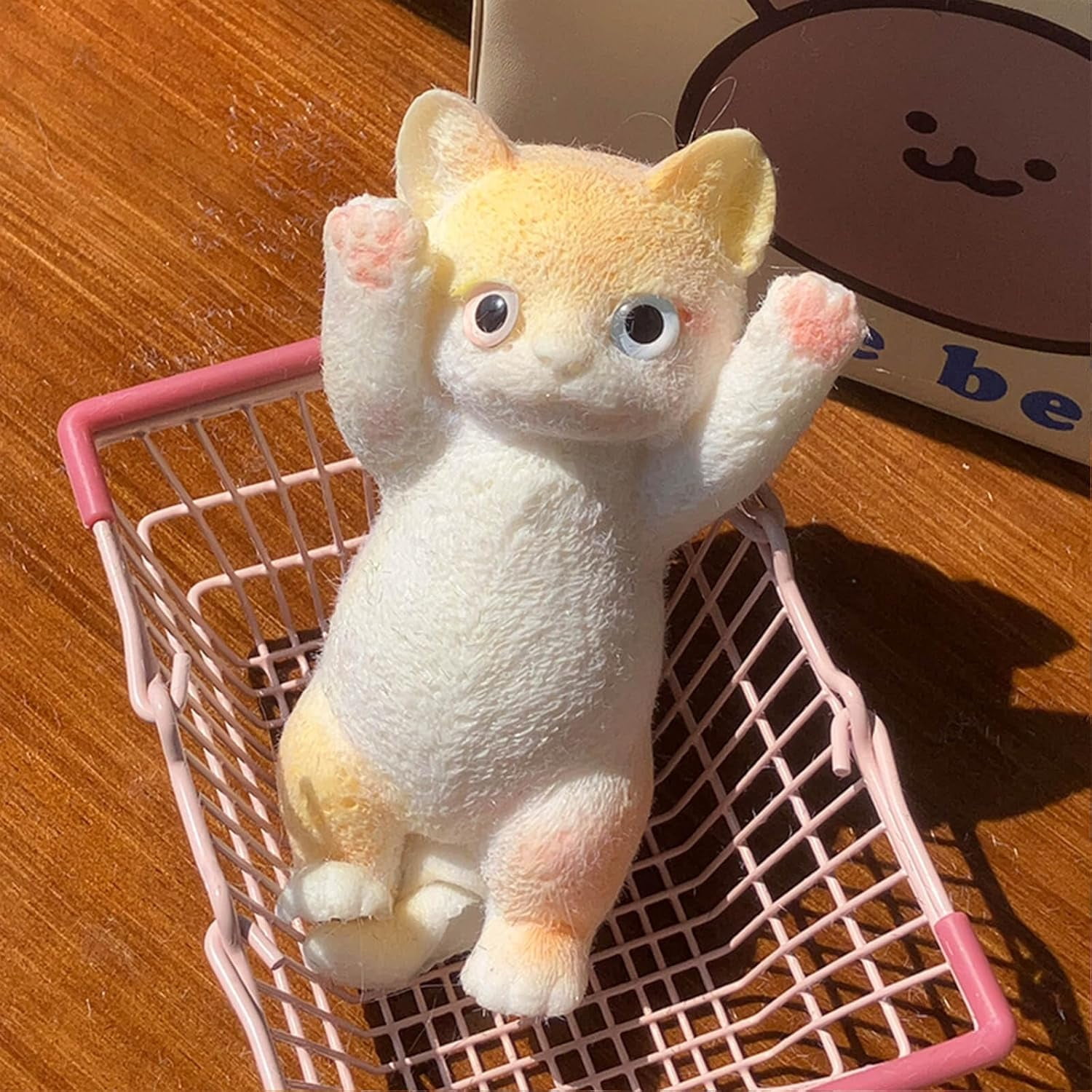 Taba Squishy Cat Toy, Chubby Taba Squishy Cat,Fidget Toys, Cute Cat ...