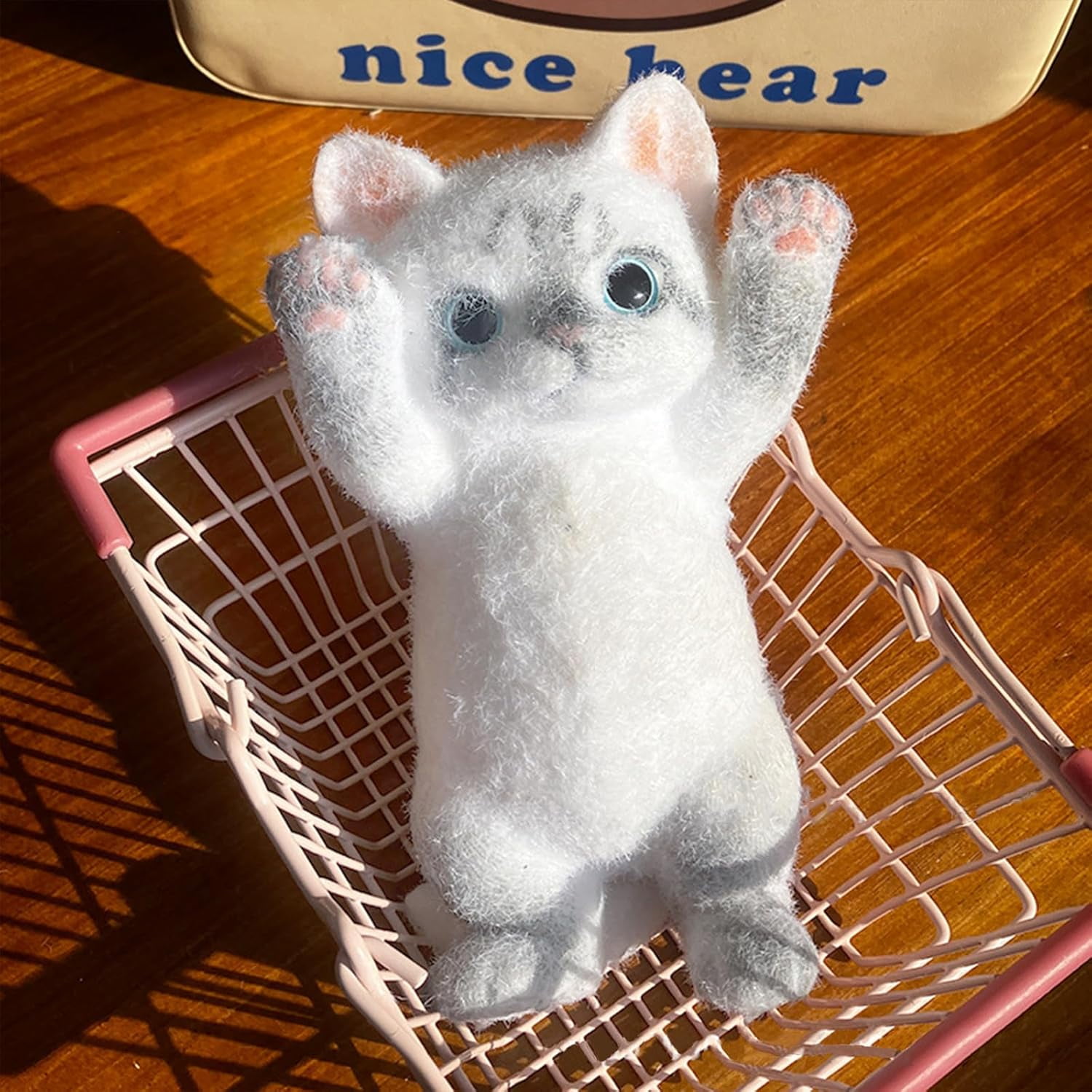 Taba Squishy Cat Toy, Chubby Taba Squishy Cat,Fidget Toys, Cute Cat ...