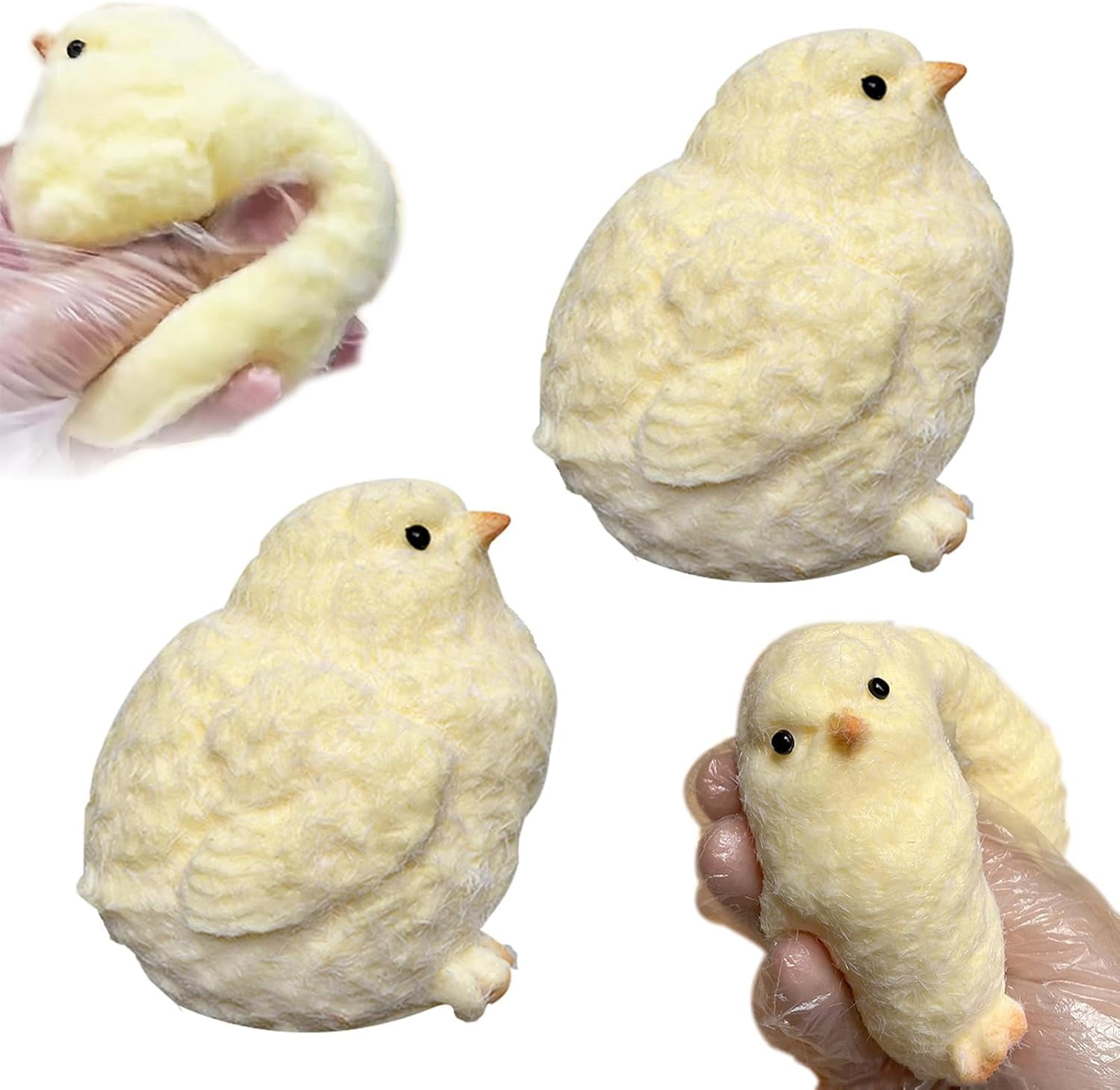 Taba Squishy Chick, Ultra Soft Taba Squishy Chicken Toys for Stress ...