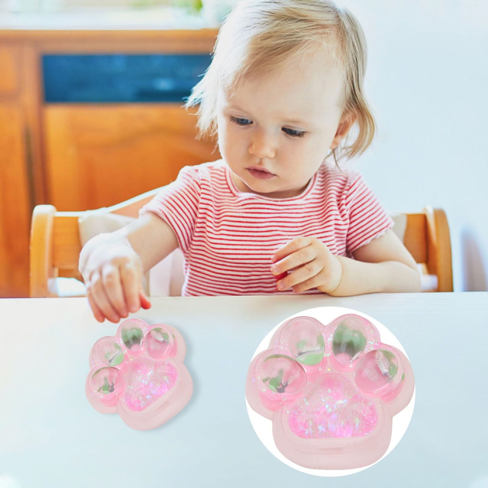 Taba Squishy, Fufu Squishy, Cat Paw Squeeze Toys, Cute Kawaii Jelly ...