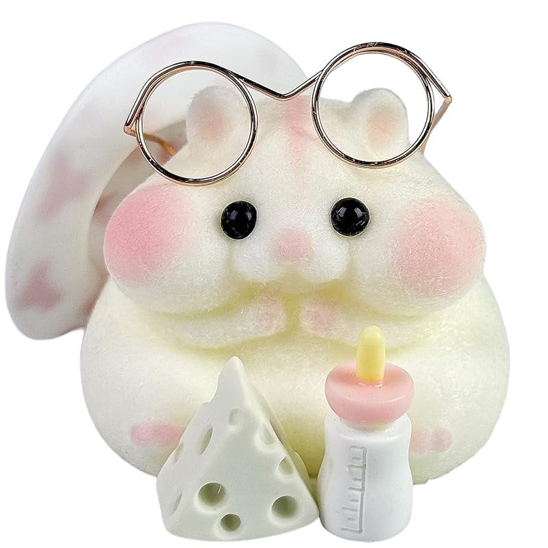 Taba Squishy Hamster Toy, Cute Squishy Hamster Fidget Toy, Realistic ...